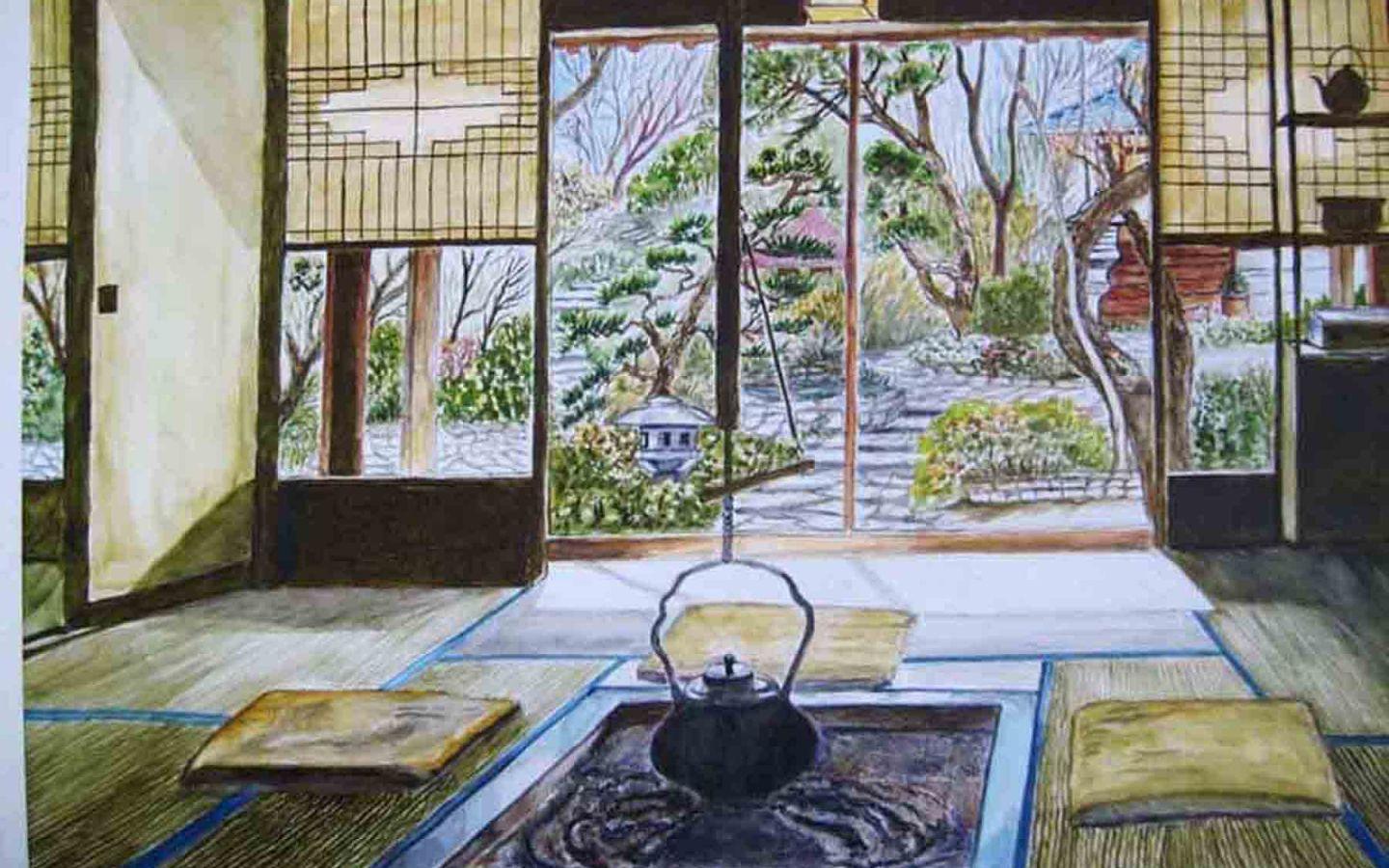 Japanese Tea Room Wallpapers - Top Free Japanese Tea Room Backgrounds ...