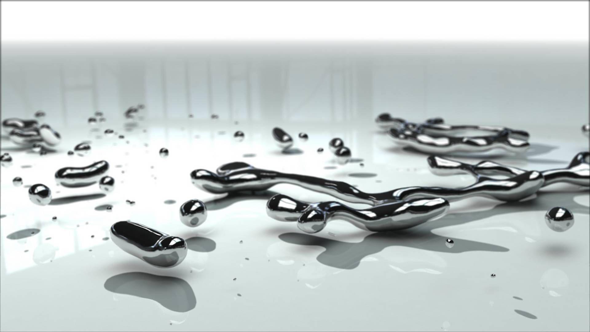 Black Liquid Metal Wallpapers - Top Free Black Liquid Metal Backgrounds ...