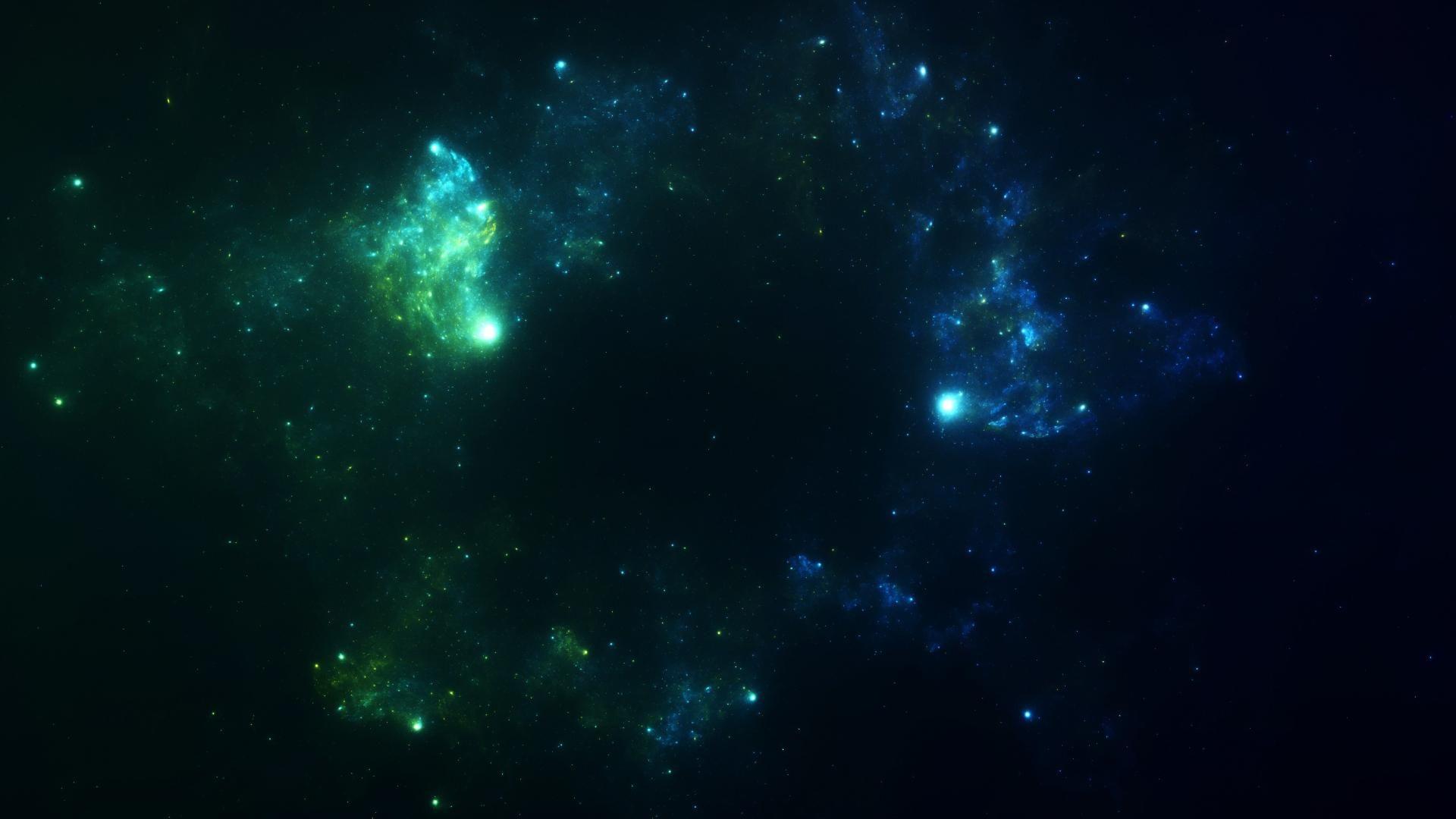 Green and Blue Space HD Wallpapers - Top Free Green and Blue Space HD ...