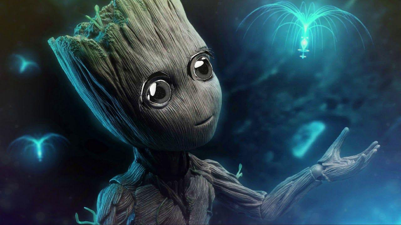 Cute Baby Groot Wallpapers - Top Free Cute Baby Groot Backgrounds ...