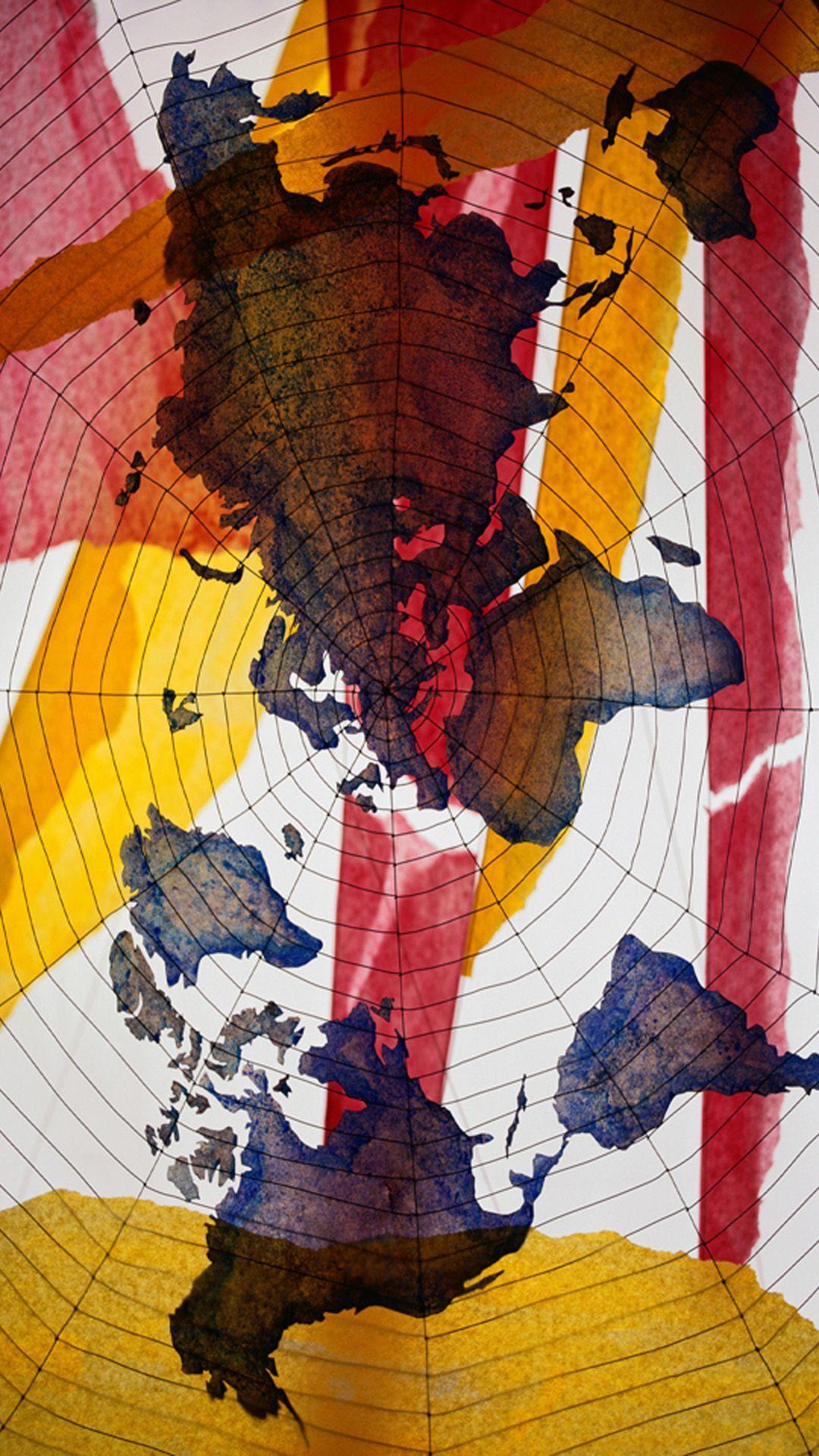 Map Abstract iPhone Wallpapers - Top Free Map Abstract iPhone ...