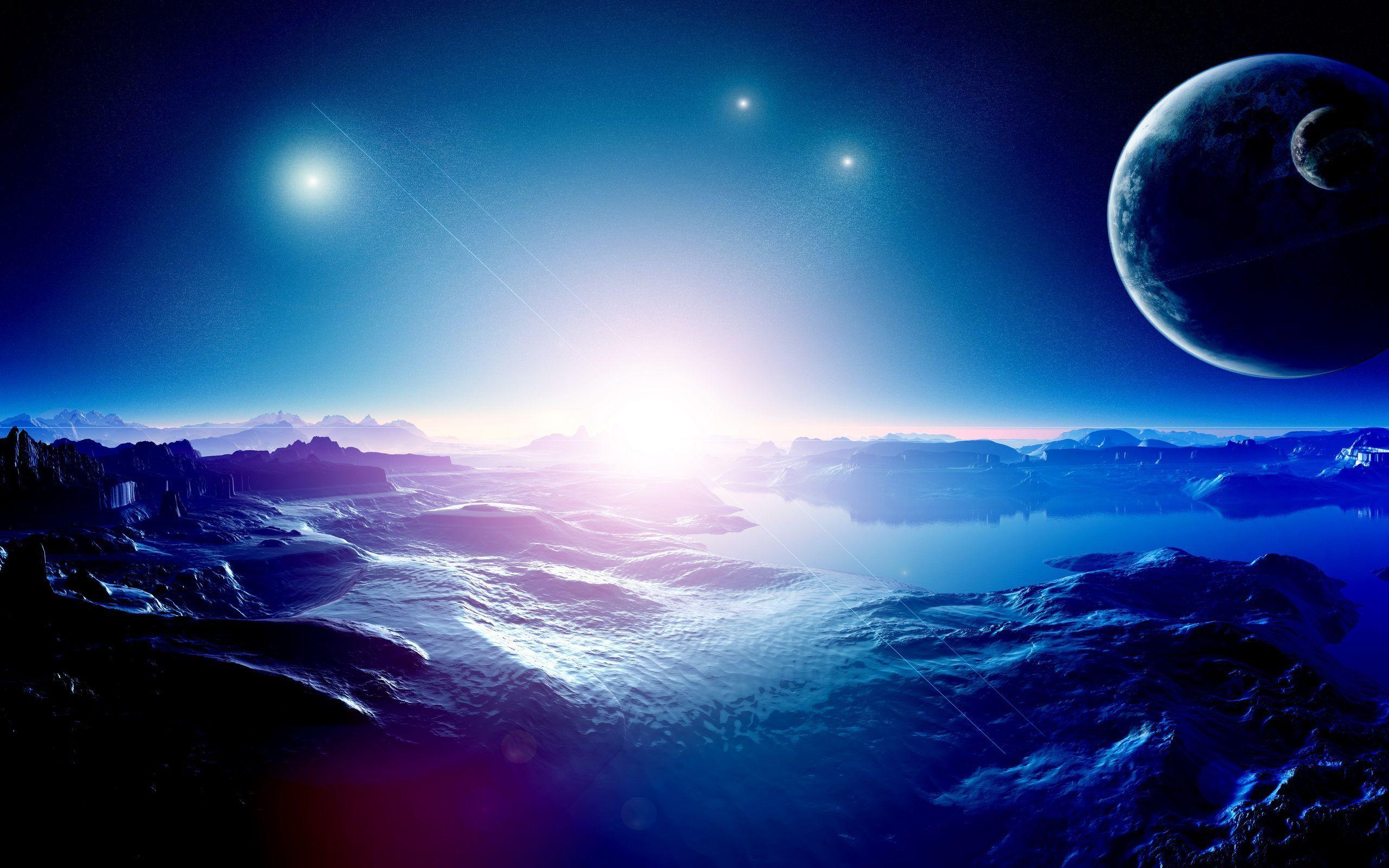 Awesome Blue Space Wallpapers - Top Free Awesome Blue Space Backgrounds ...