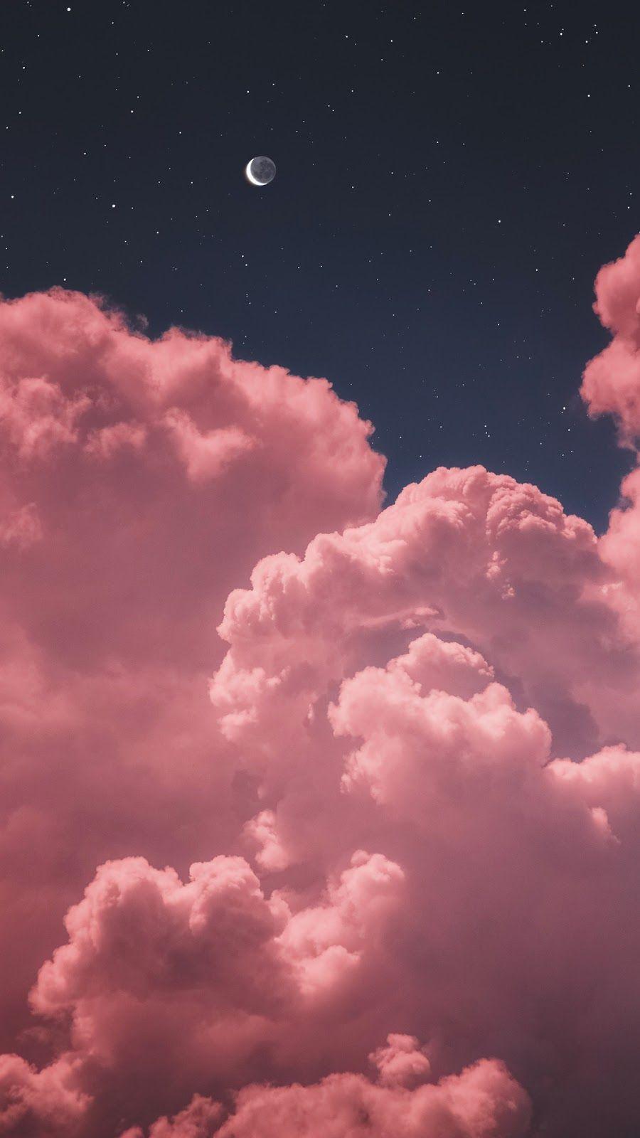Moon and Clouds Wallpapers - Top Free Moon and Clouds Backgrounds ...