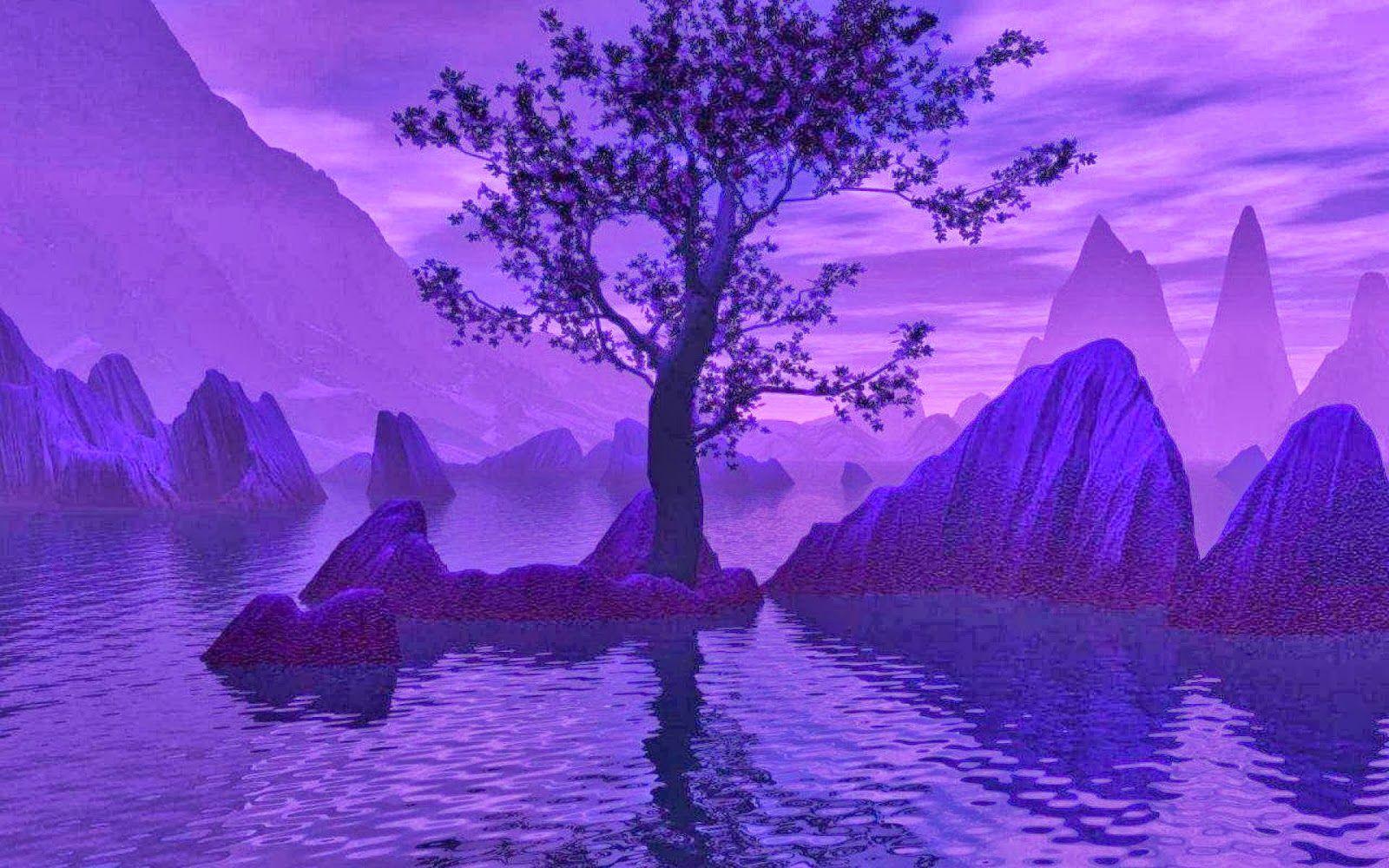 4K Purple Tree Wallpapers - Top Free 4K Purple Tree Backgrounds ...
