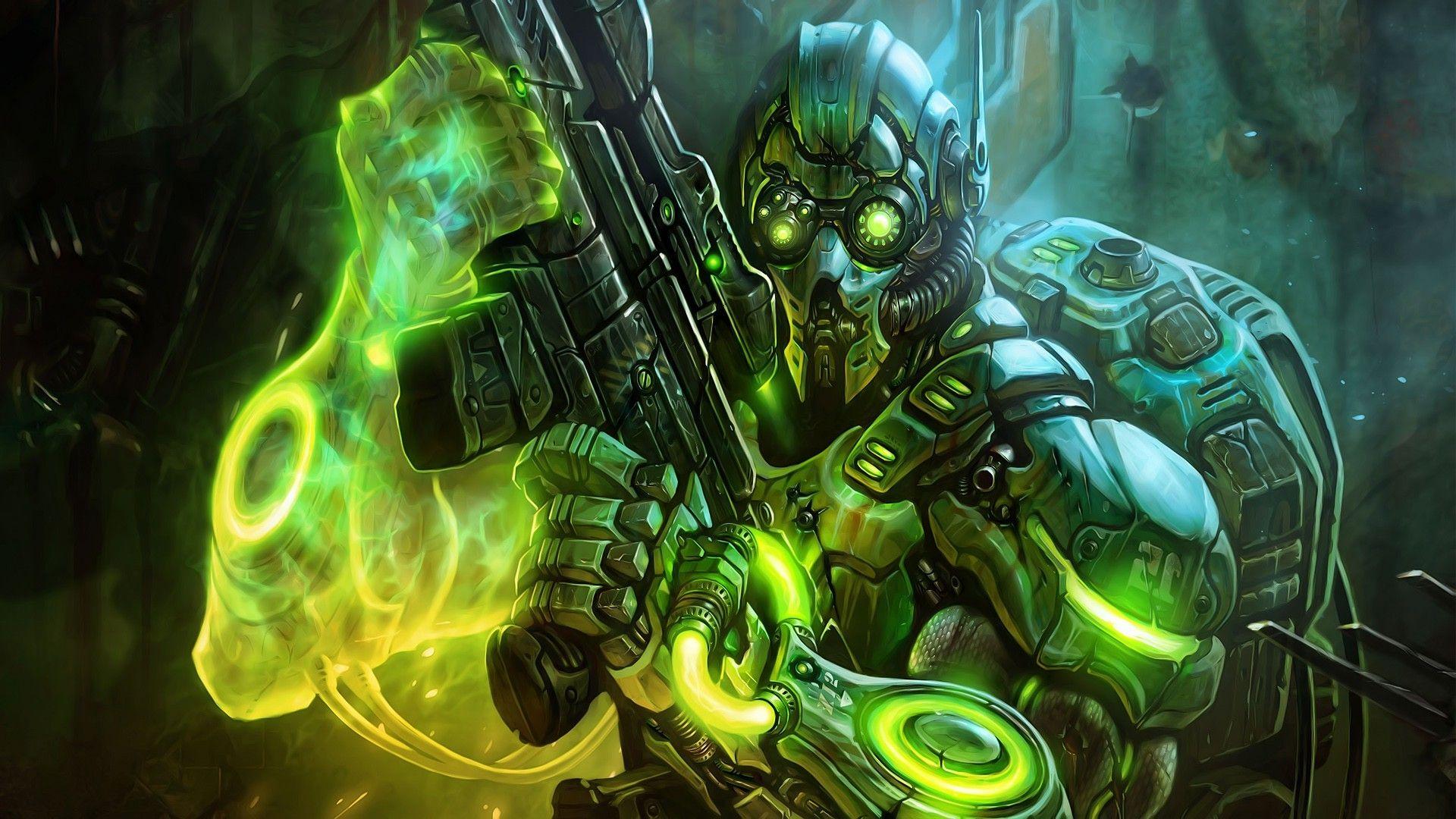 Terran Ghost Portrait