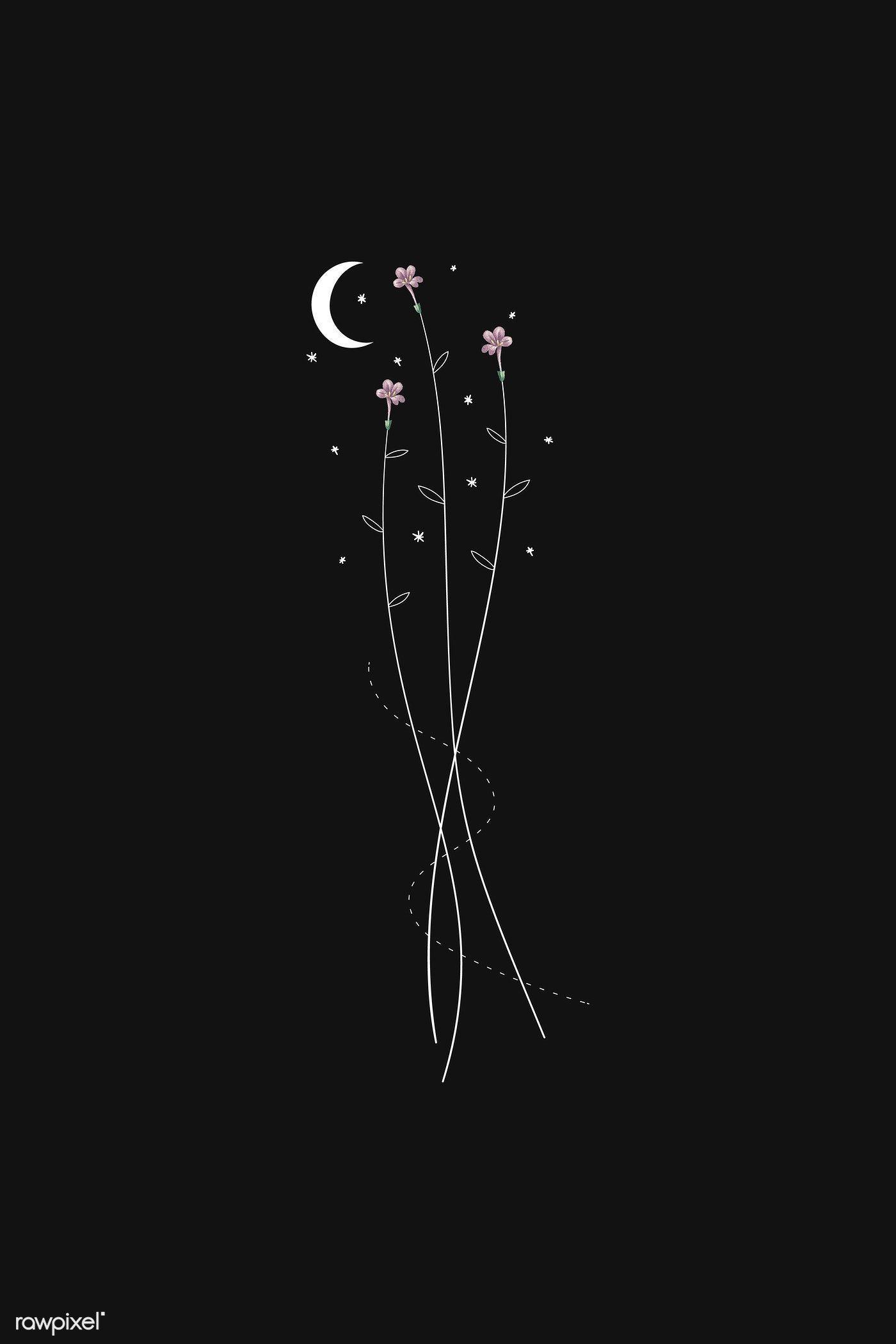 Flowers And Moon Wallpapers Top Free Flowers And Moon Backgrounds