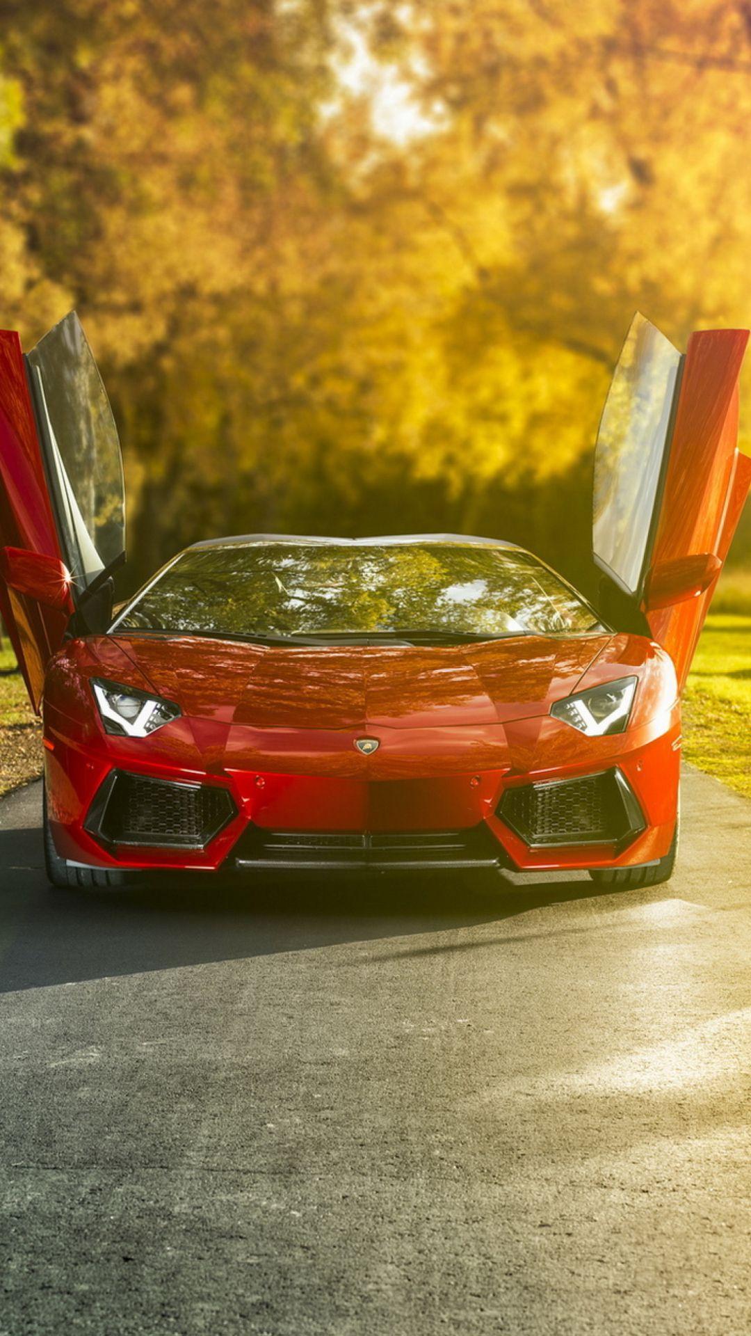 Red Lamborghini Aventador Wallpapers - Top Free Red Lamborghini ...