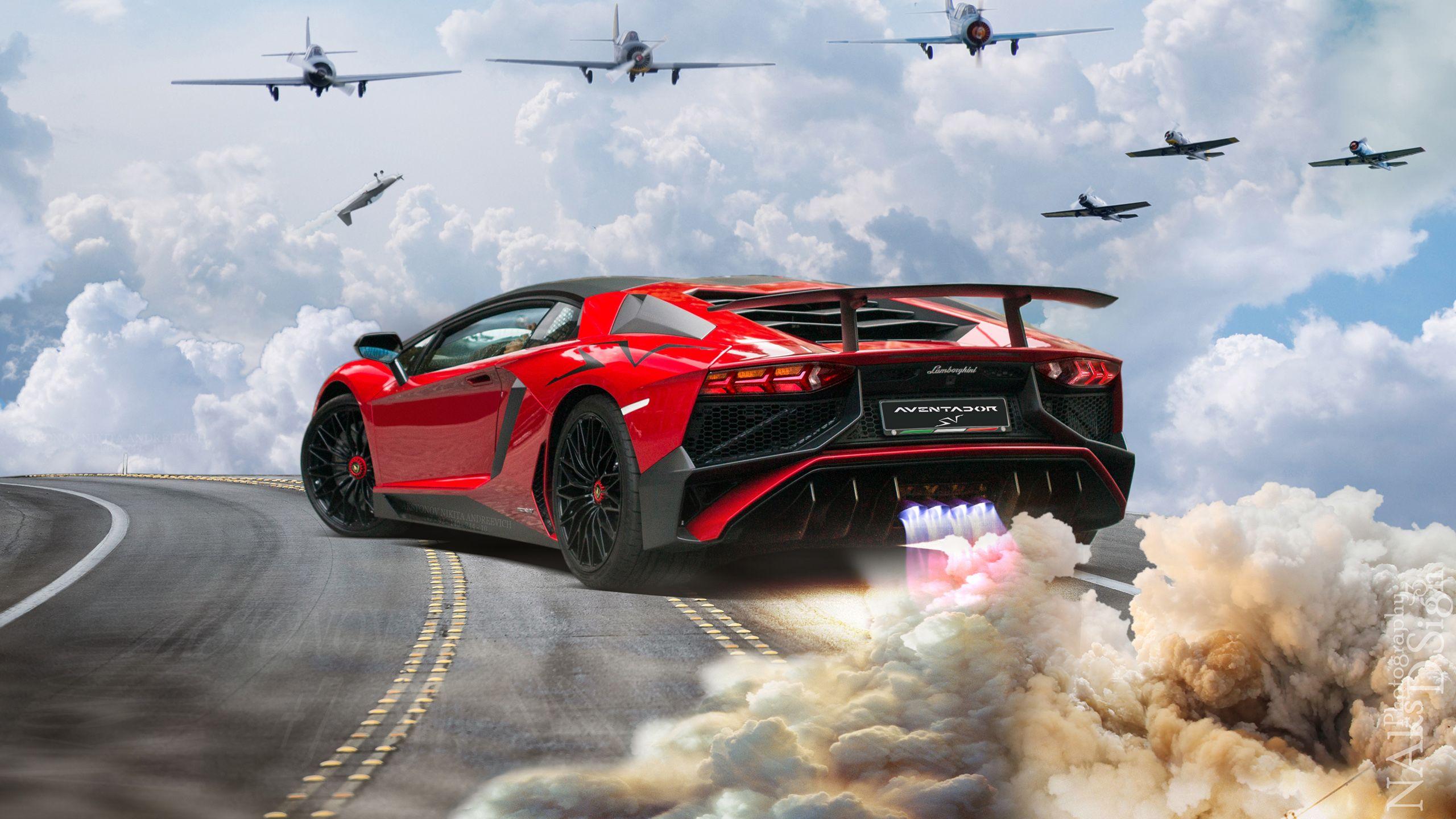 Red Lamborghini Aventador Wallpapers - Top Free Red Lamborghini ...
