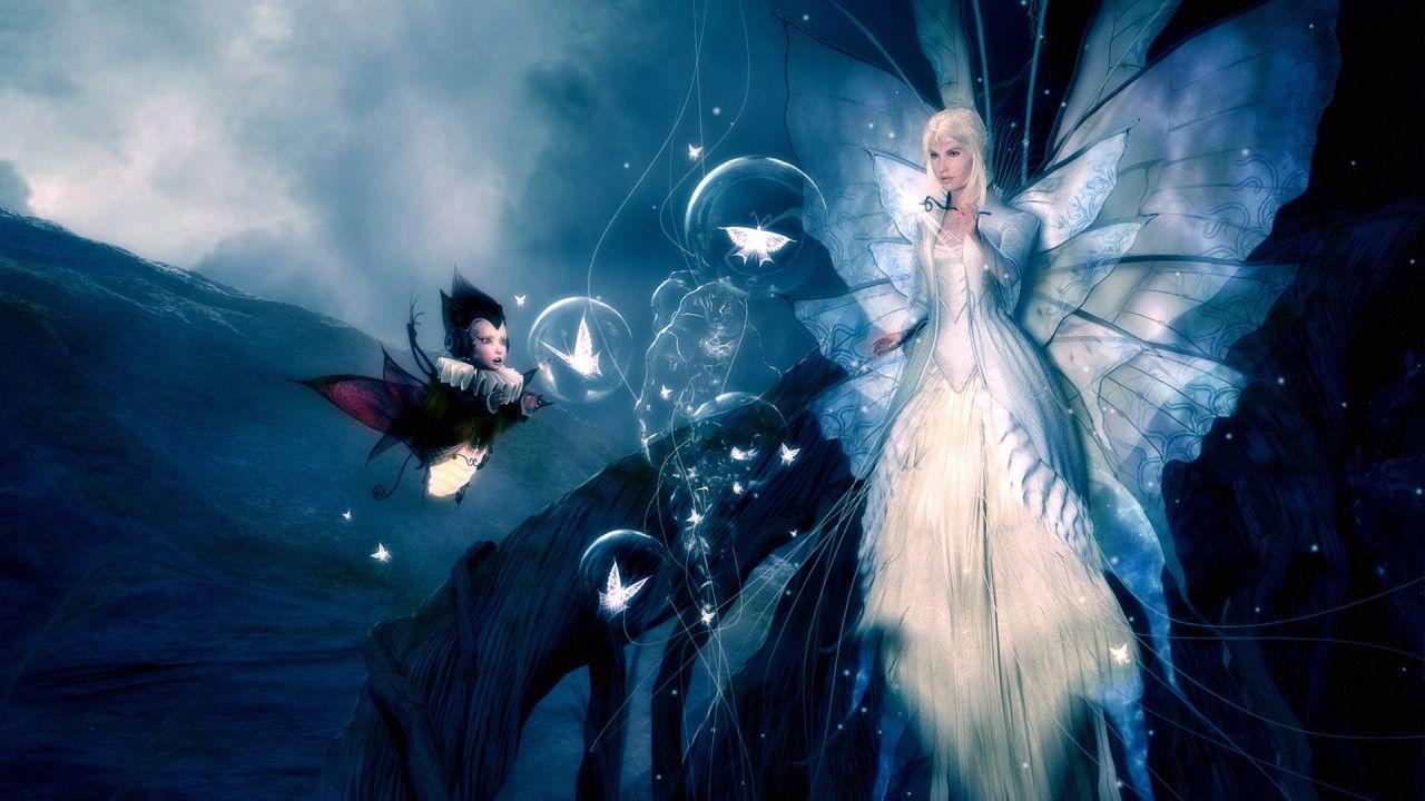 Blue Fairy Wallpapers - Top Free Blue Fairy Backgrounds - WallpaperAccess