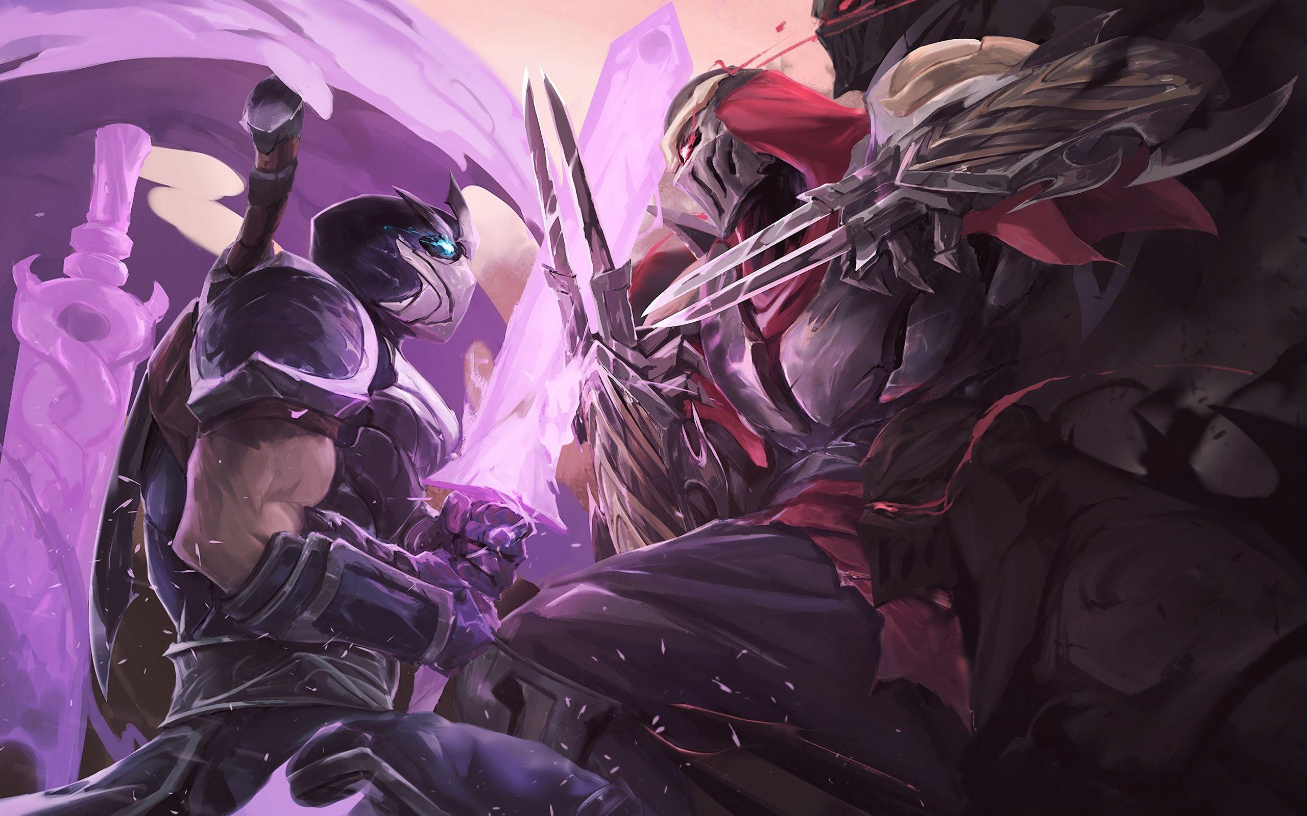 Kayn and Zed Wallpapers - Top Free Kayn and Zed Backgrounds - WallpaperAccess