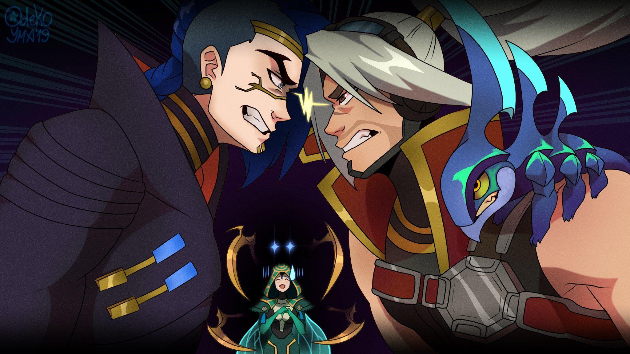 Kayn and Zed Wallpapers - Top Free Kayn and Zed Backgrounds ...