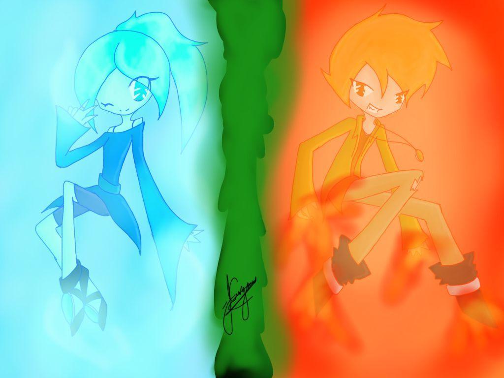 Fire and Ice Girl Wallpapers - Top Free Fire and Ice Girl Backgrounds ...
