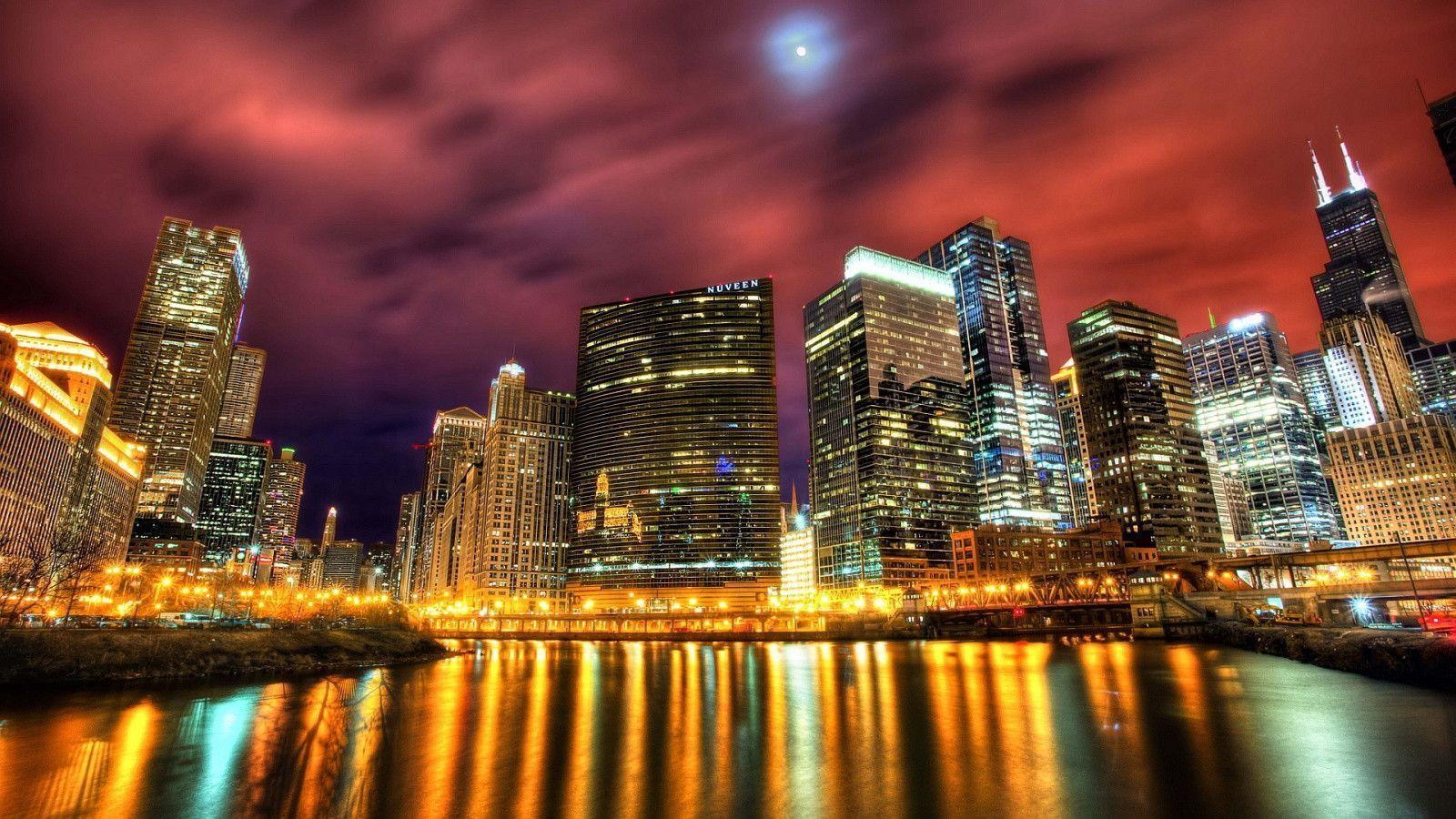 Chicago Downtown Wallpapers - Top Free Chicago Downtown Backgrounds ...