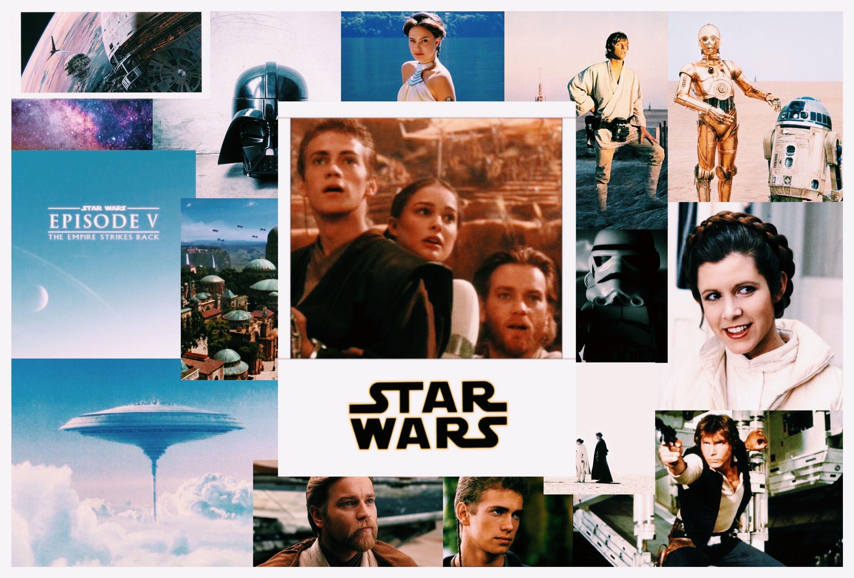 Star Wars Collage Wallpapers - Top Free Star Wars Collage Backgrounds ...