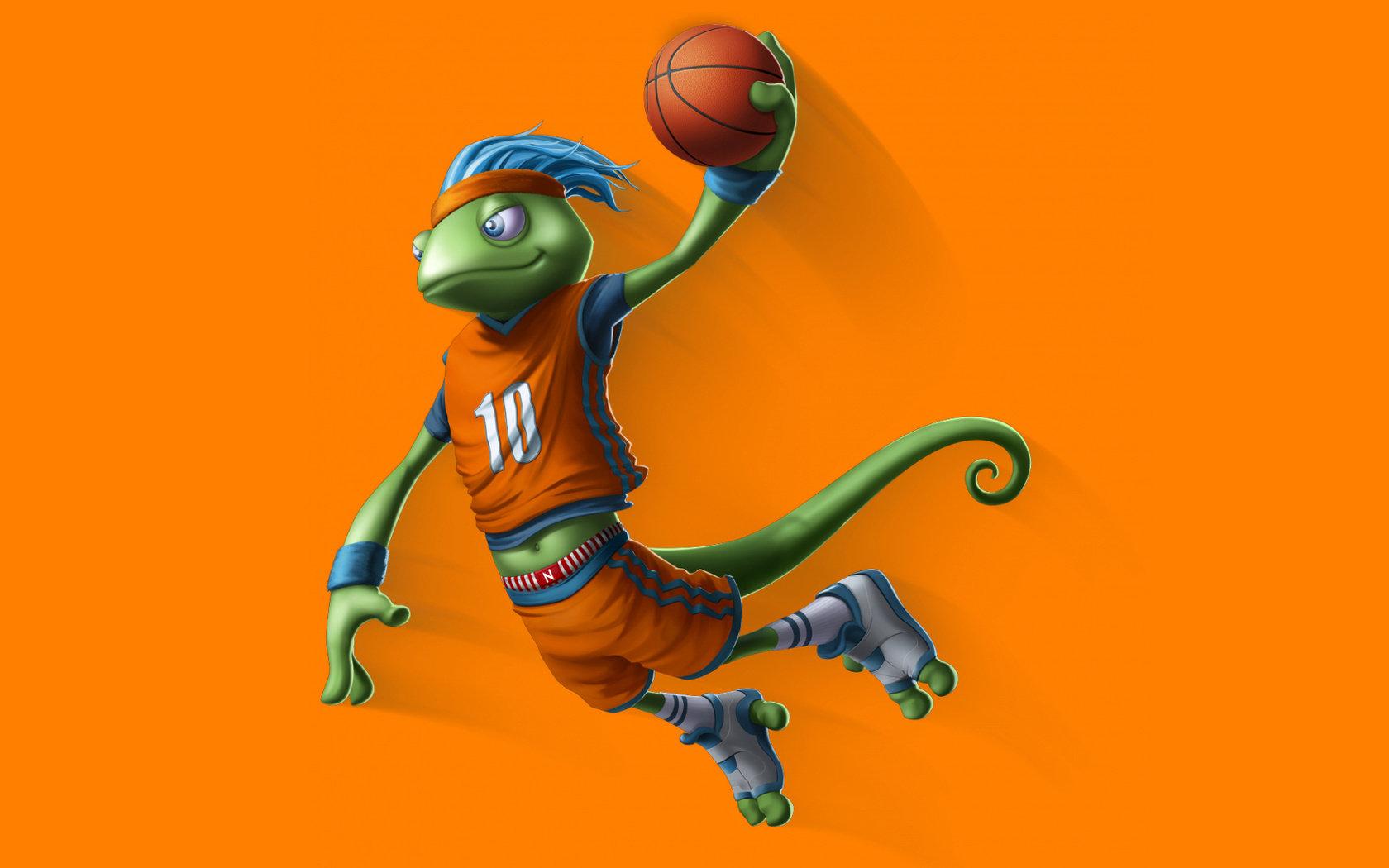 Cartoon Basketball Wallpapers - Top Free Cartoon Basketball Backgrounds ...