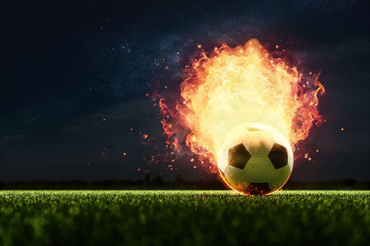 Football On Fire Wallpapers - Top Free Football On Fire Backgrounds ...