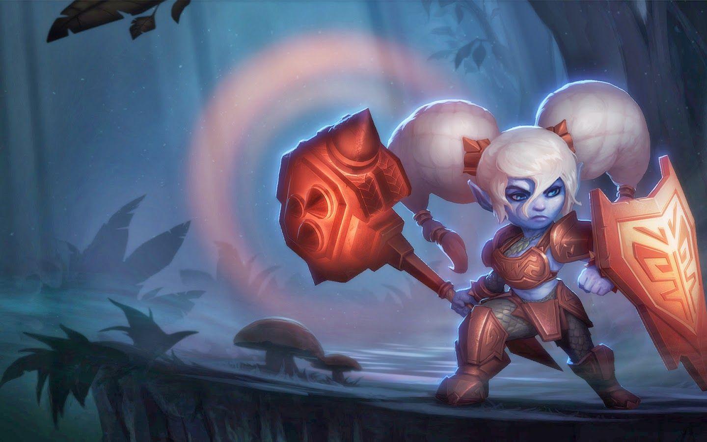 Poppy Lol Wallpapers Top Free Poppy Lol Backgrounds Wallpaperaccess