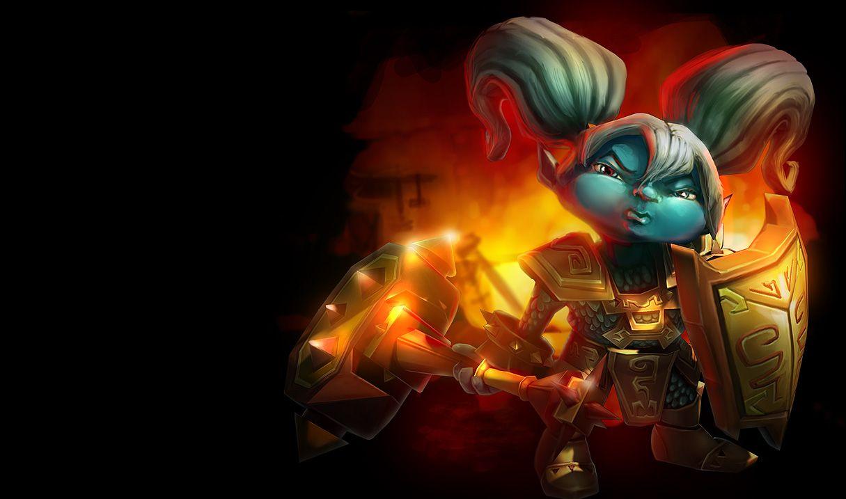 Poppy Lol Wallpapers Top Free Poppy Lol Backgrounds Wallpaperaccess