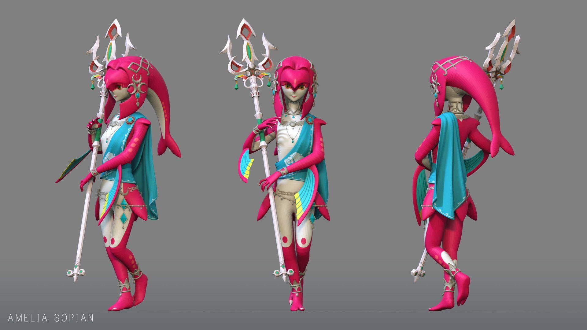 Mipha Wallpapers - Top Free Mipha Backgrounds - WallpaperAccess