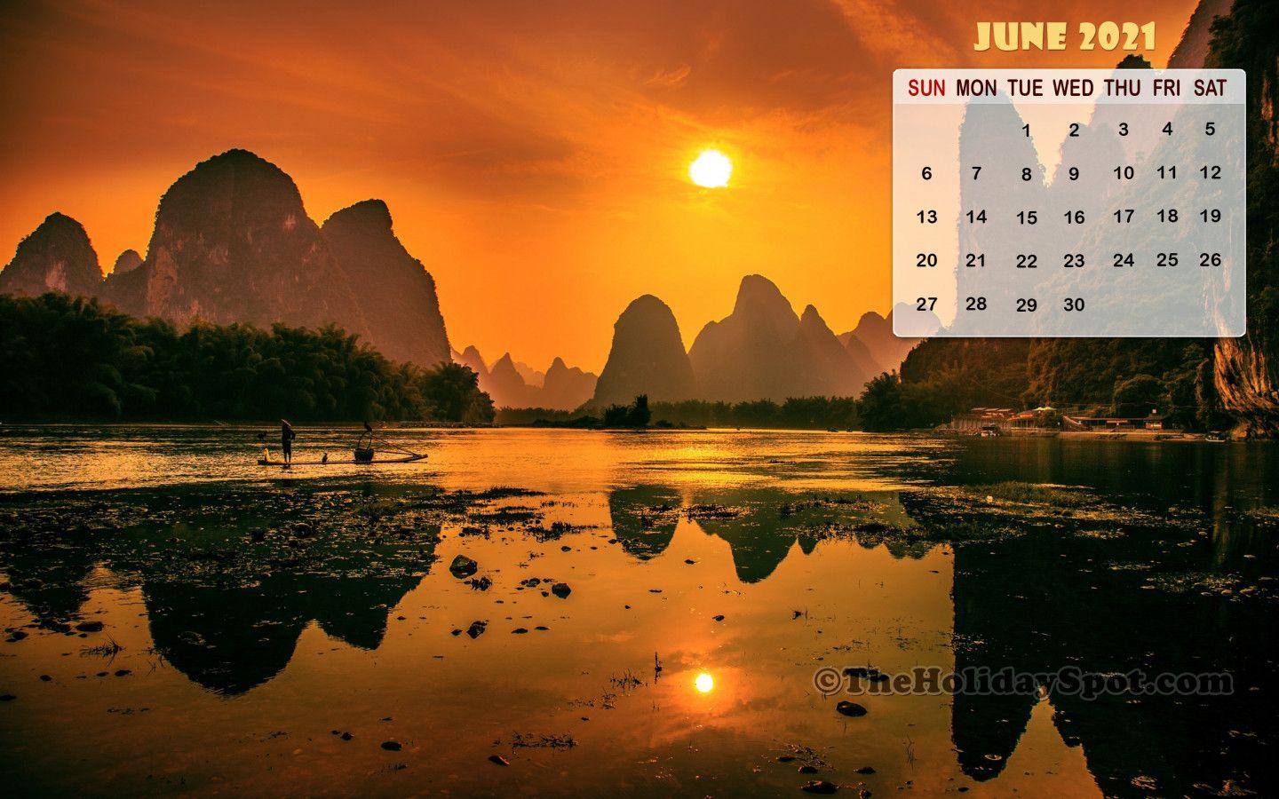 June 2021 Calendar Wallpapers - Top Free June 2021 Calendar Backgrounds ...
