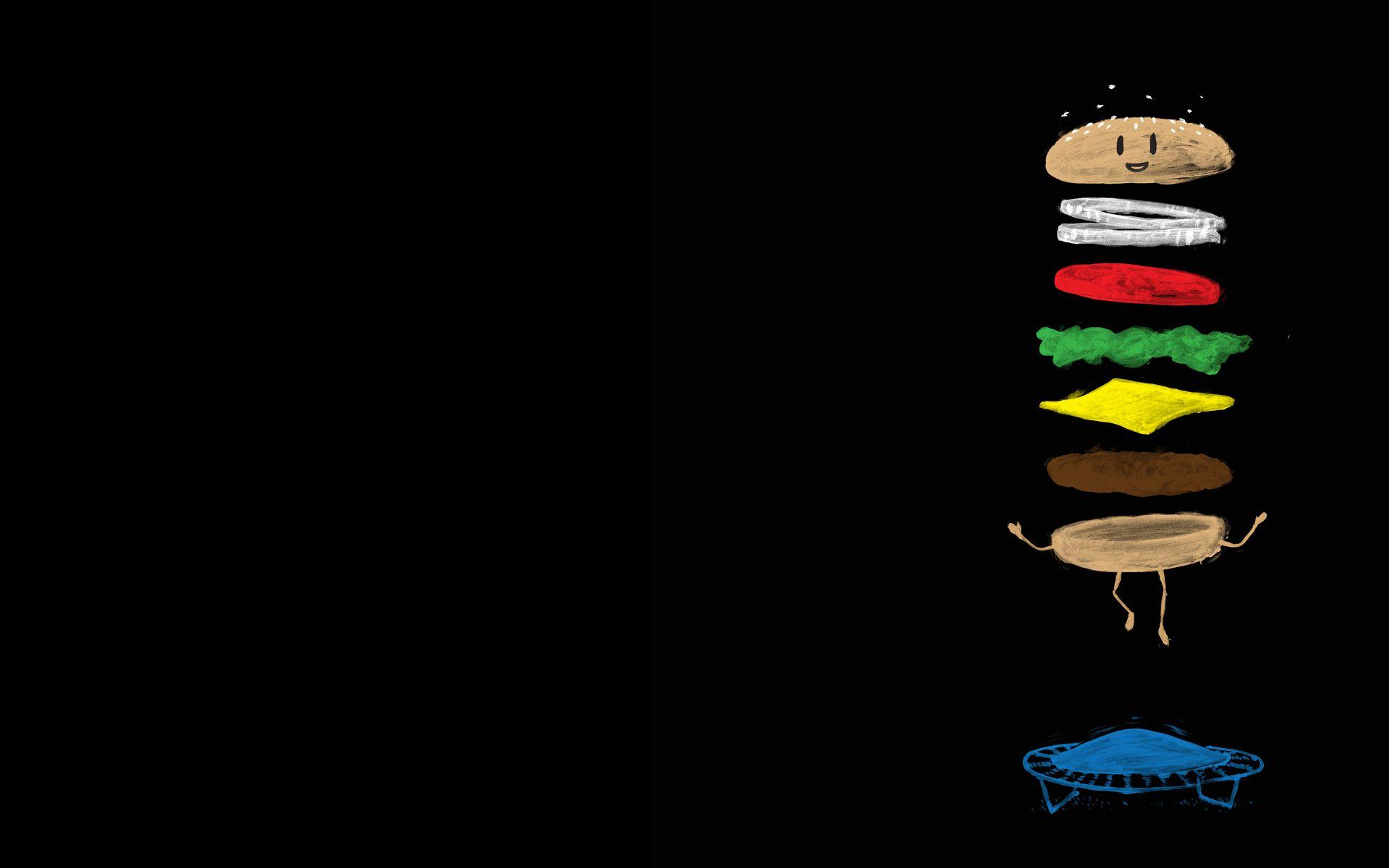 Cute Burger Wallpapers - Top Free Cute Burger Backgrounds - WallpaperAccess