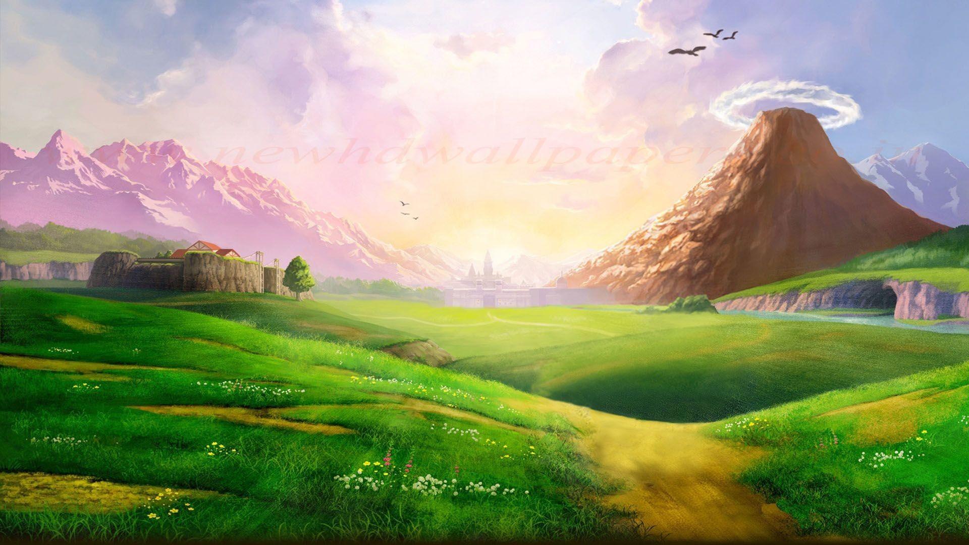 Green Anime Scenery Wallpapers - Top Free Green Anime Scenery ...