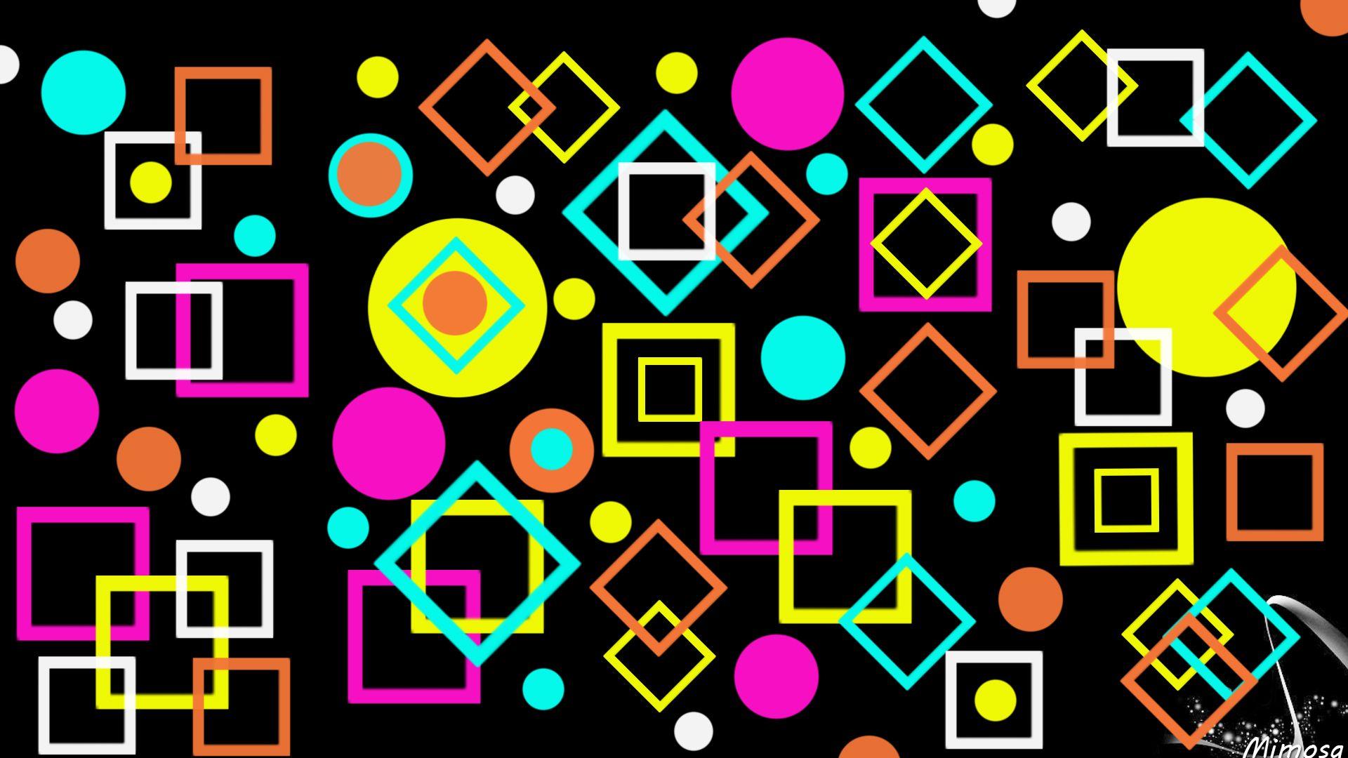 Colorful Shapes Wallpapers - Top Free Colorful Shapes Backgrounds ...