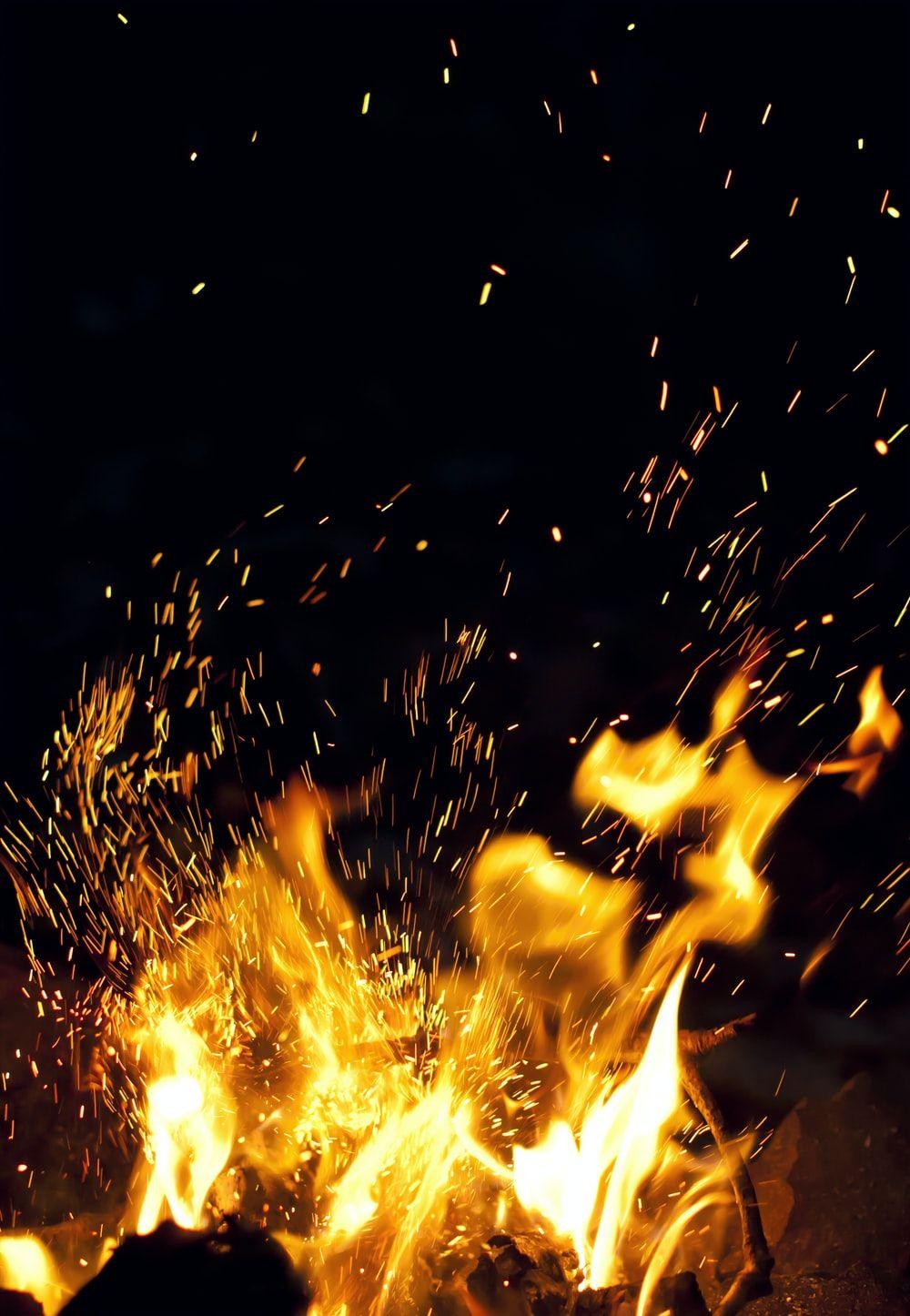 Night Fire Wallpapers - Top Free Night Fire Backgrounds - WallpaperAccess