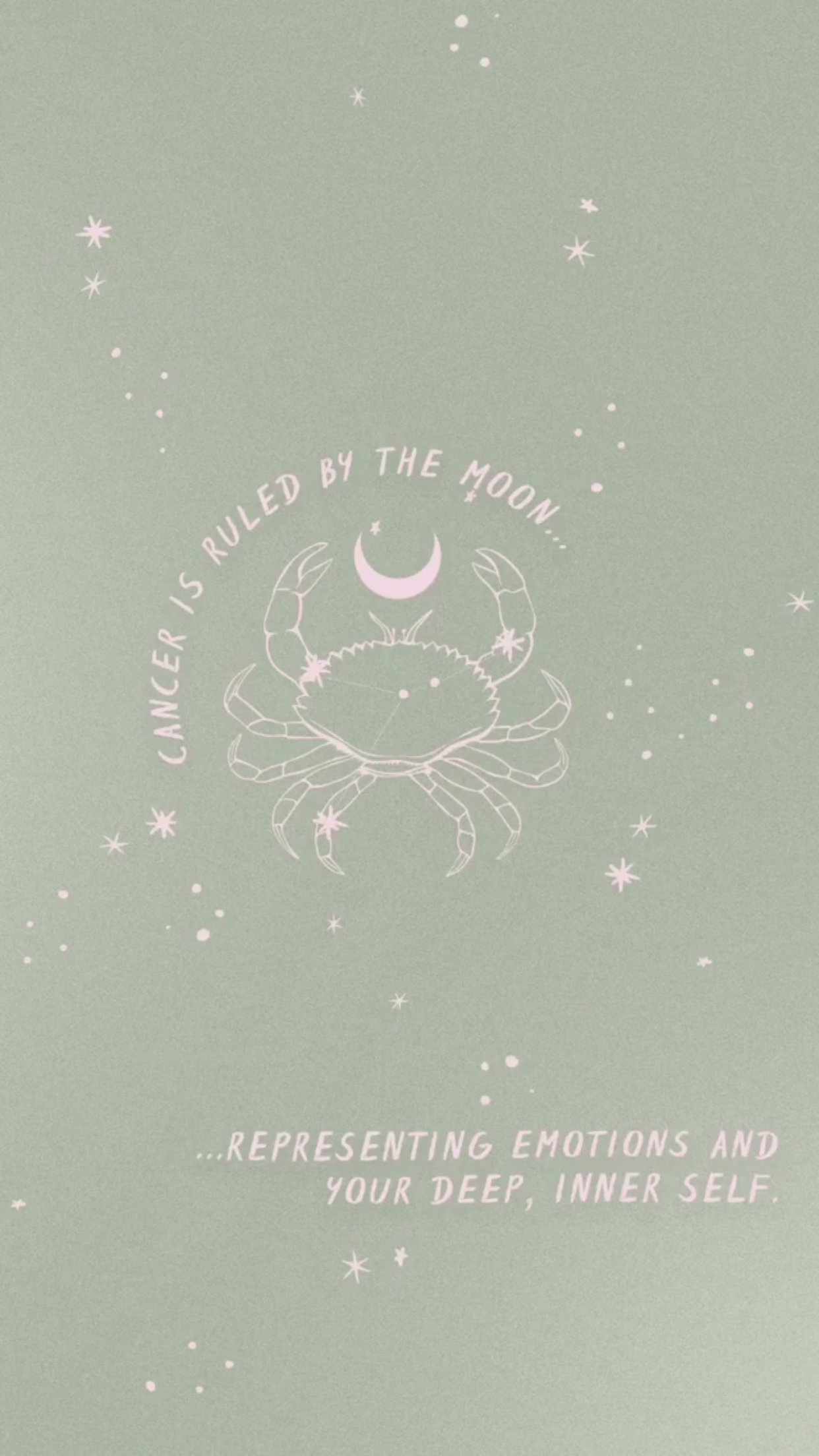 Cancer Aesthetic Zodiac Wallpapers - Top Free Cancer Aesthetic Zodiac ...