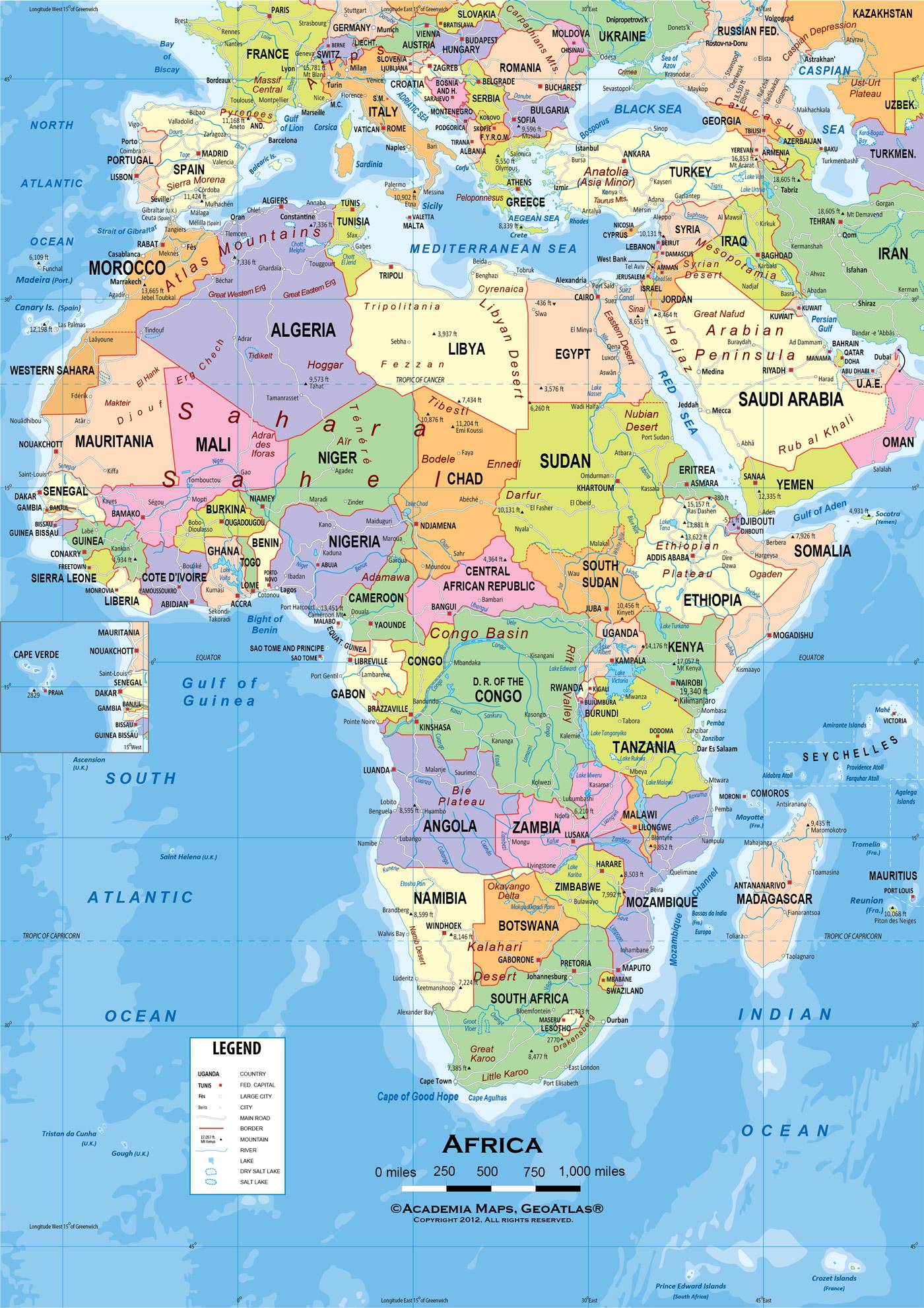 African Map Wallpapers - Top Free African Map Backgrounds - WallpaperAccess