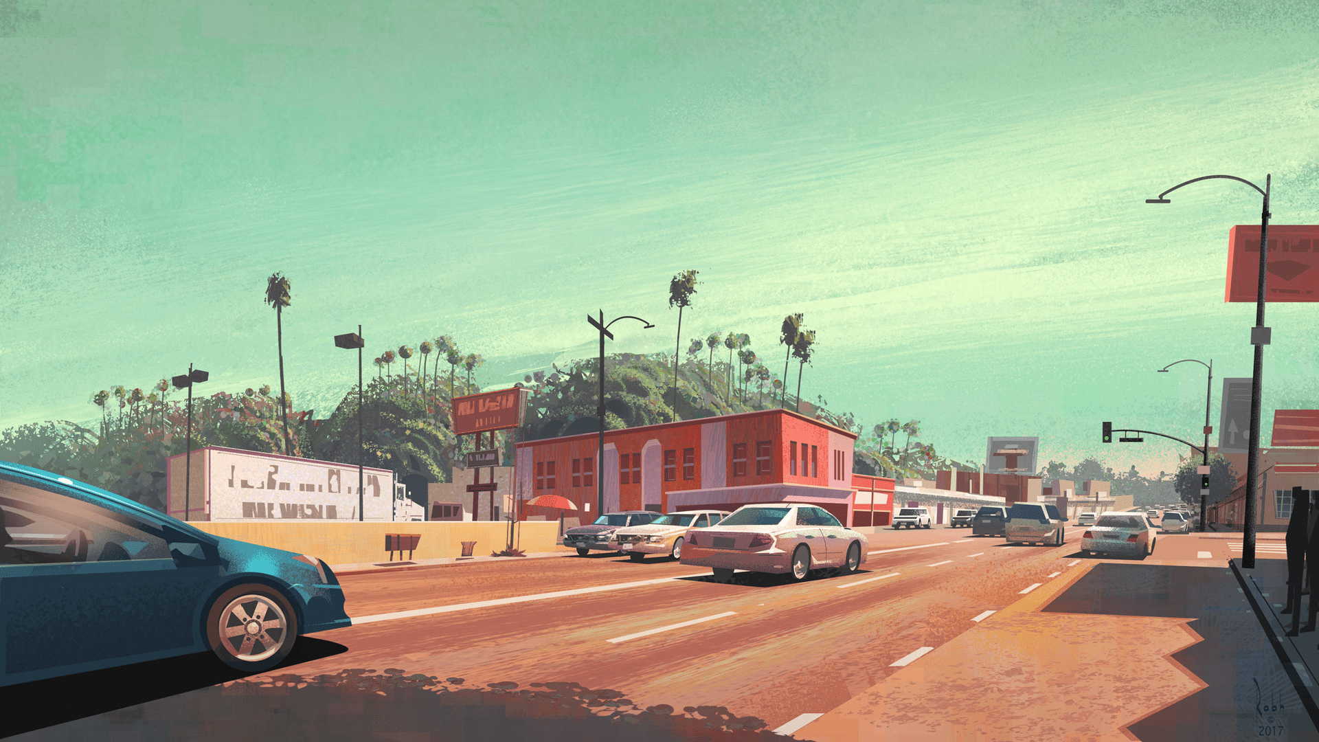 LA Street Wallpapers - Top Free LA Street Backgrounds - WallpaperAccess