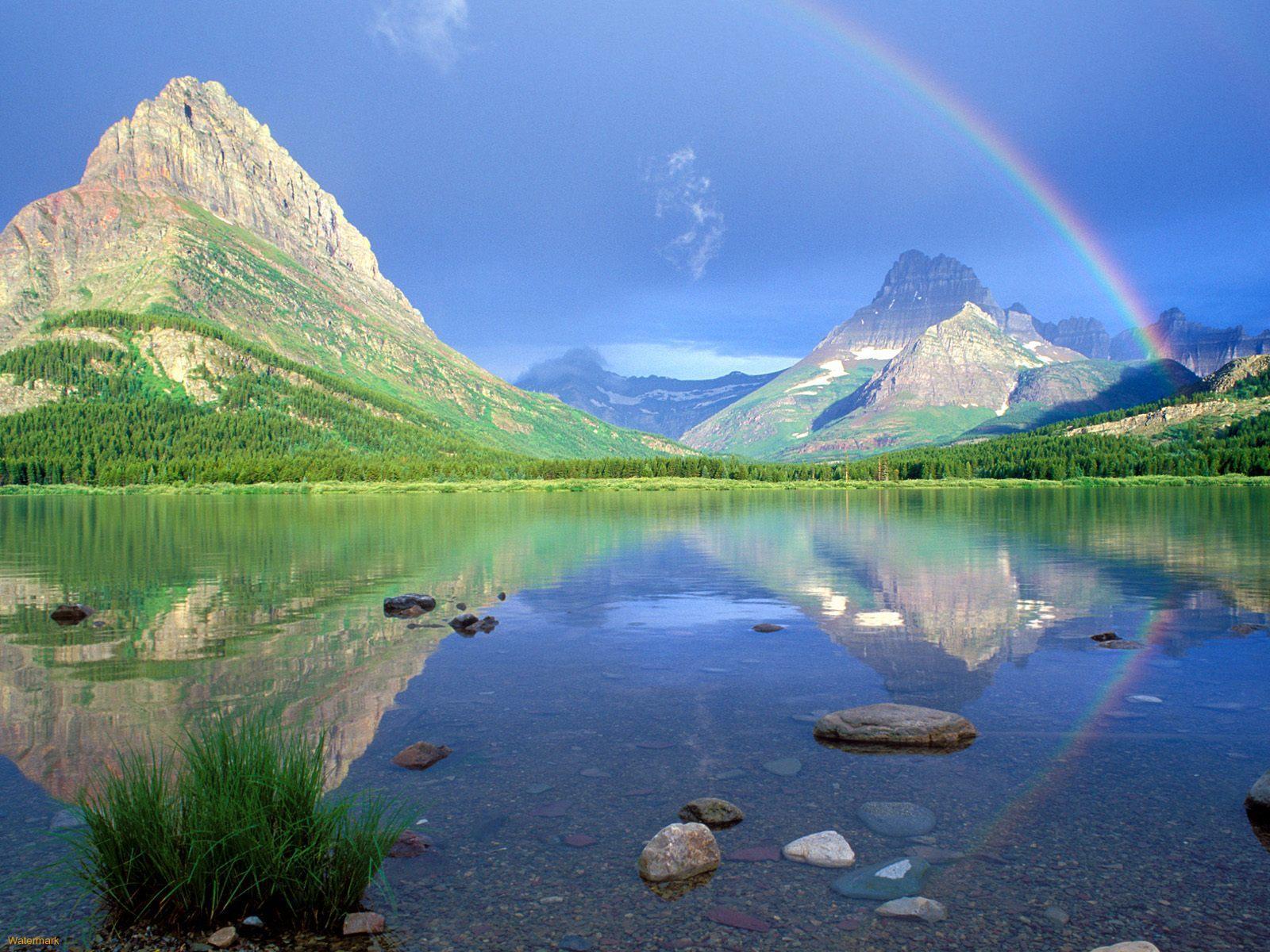 Rainbow Landscape Wallpapers - Top Free Rainbow Landscape Backgrounds ...