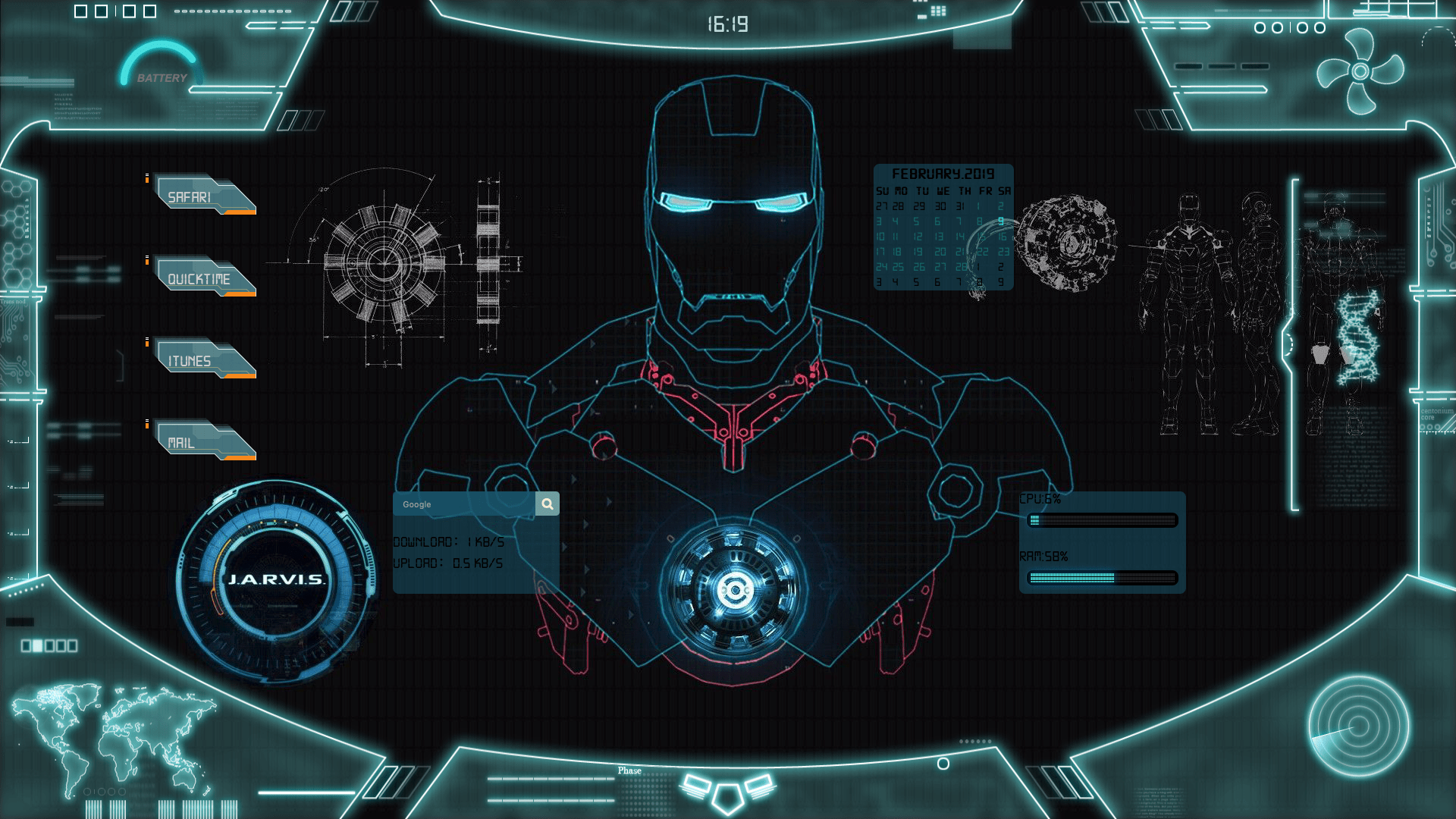 Jarvis PC Wallpapers - Top Free Jarvis PC Backgrounds - WallpaperAccess