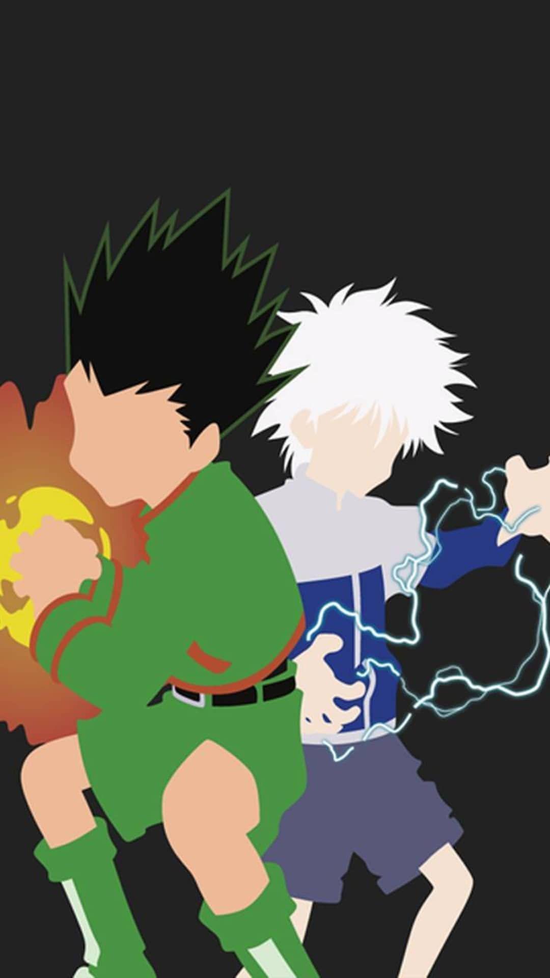 Killua Minimalist Wallpapers - Top Free Killua Minimalist Backgrounds ...