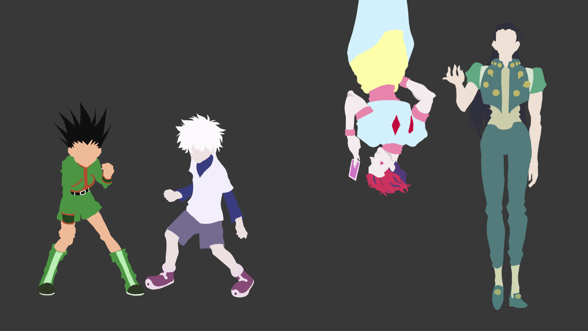 Killua Minimalist Wallpapers - Top Free Killua Minimalist Backgrounds ...