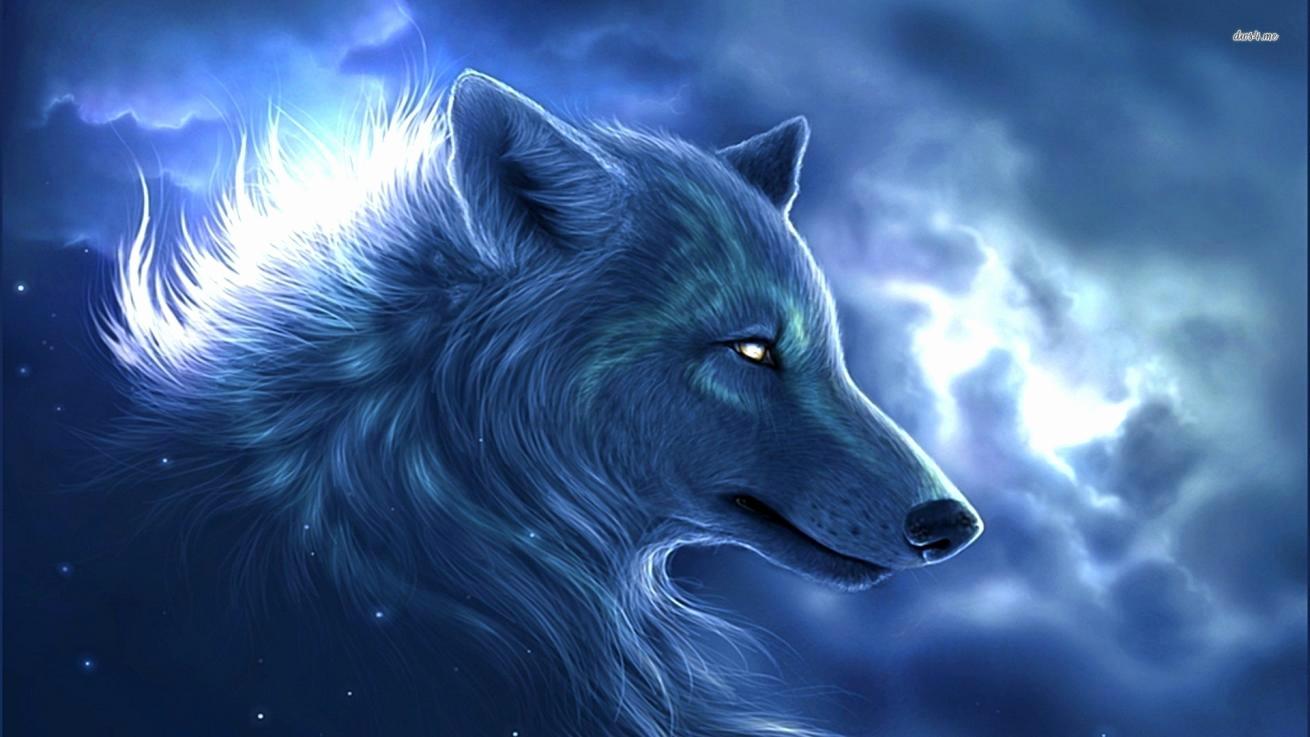 Neon Blue Wolf Wallpapers - Top Free Neon Blue Wolf Backgrounds ...