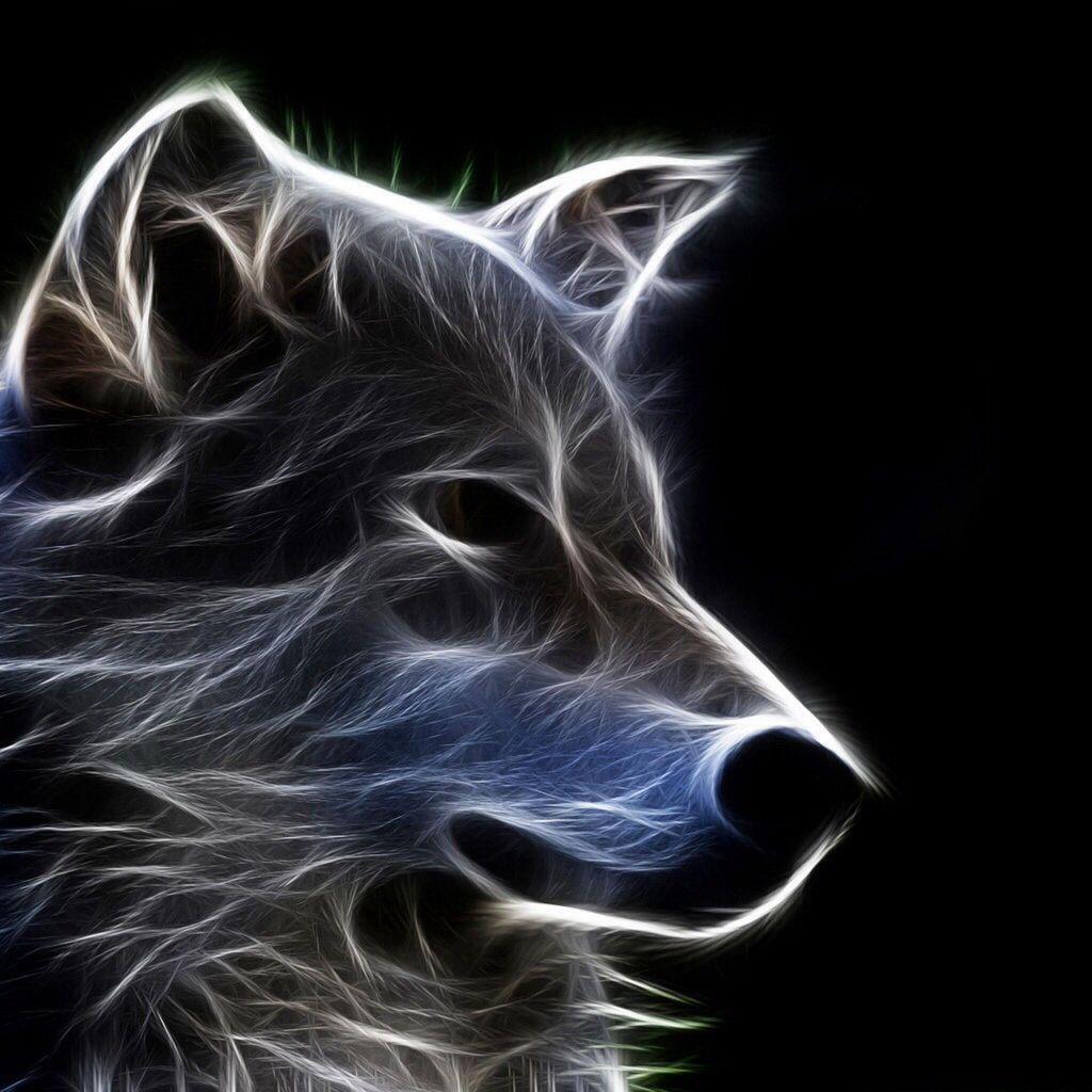 Ghost Wolf Wallpapers - Top Free Ghost Wolf Backgrounds - WallpaperAccess