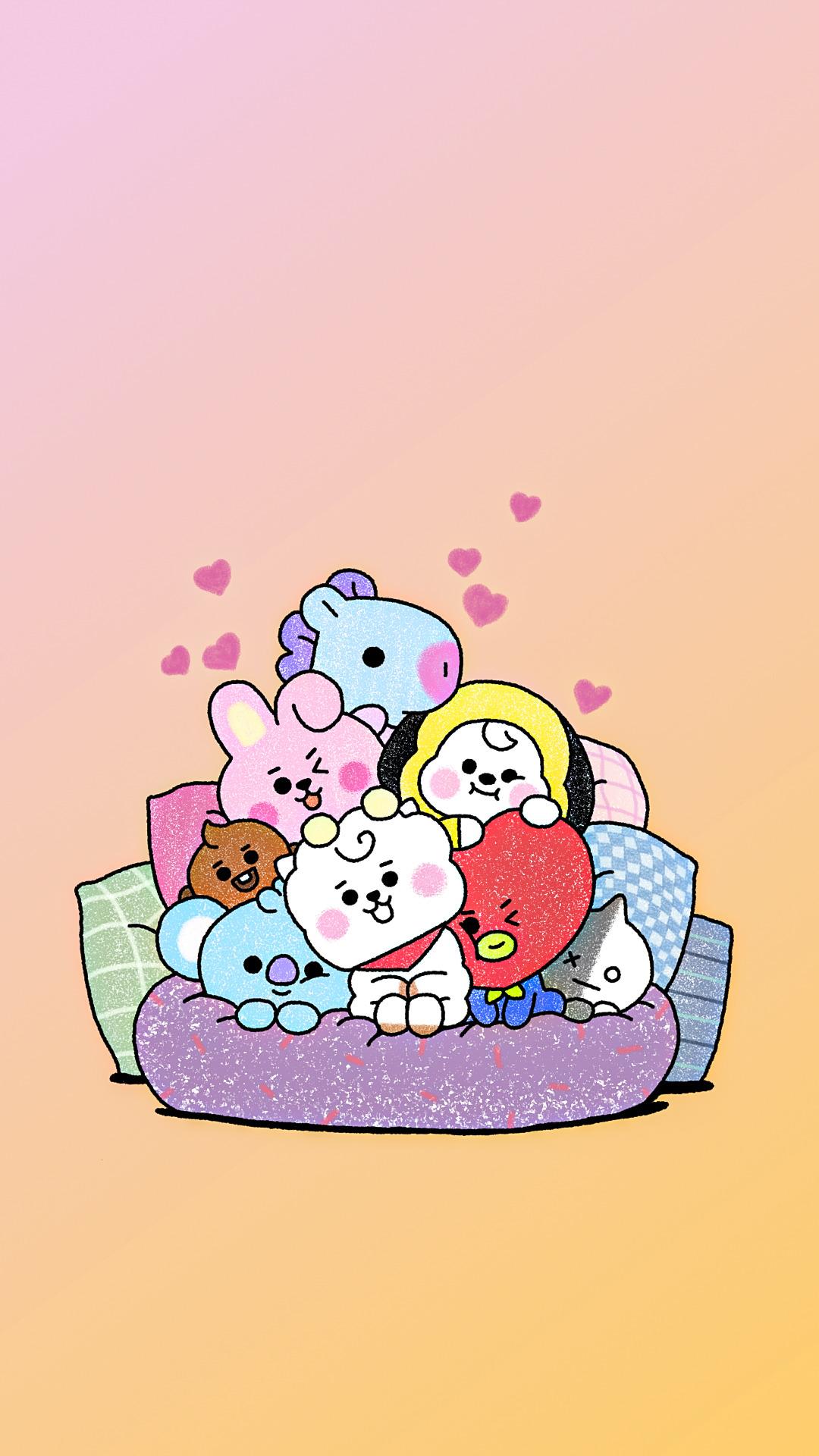 BT21 Baby Wallpapers - Top Free BT21 Baby Backgrounds - WallpaperAccess