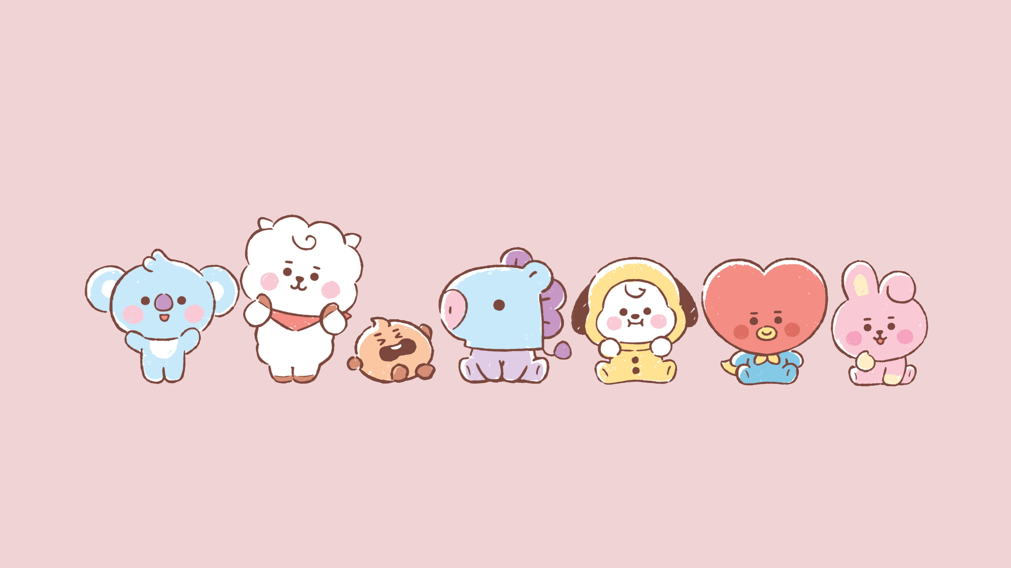 BT21 Baby Wallpapers - Top Free BT21 Baby Backgrounds - WallpaperAccess
