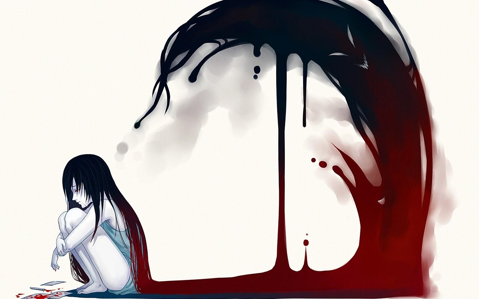 Crying Anime Girl Emo Wallpapers - Top Free Crying Anime Girl Emo ...