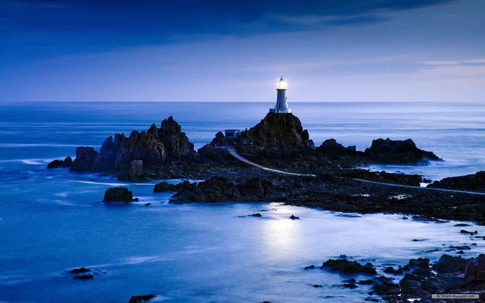Night Lighthouse Wallpapers - Top Free Night Lighthouse Backgrounds ...
