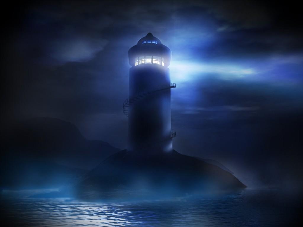 Lighthouse at Night Wallpapers - Top Free Lighthouse at Night ...