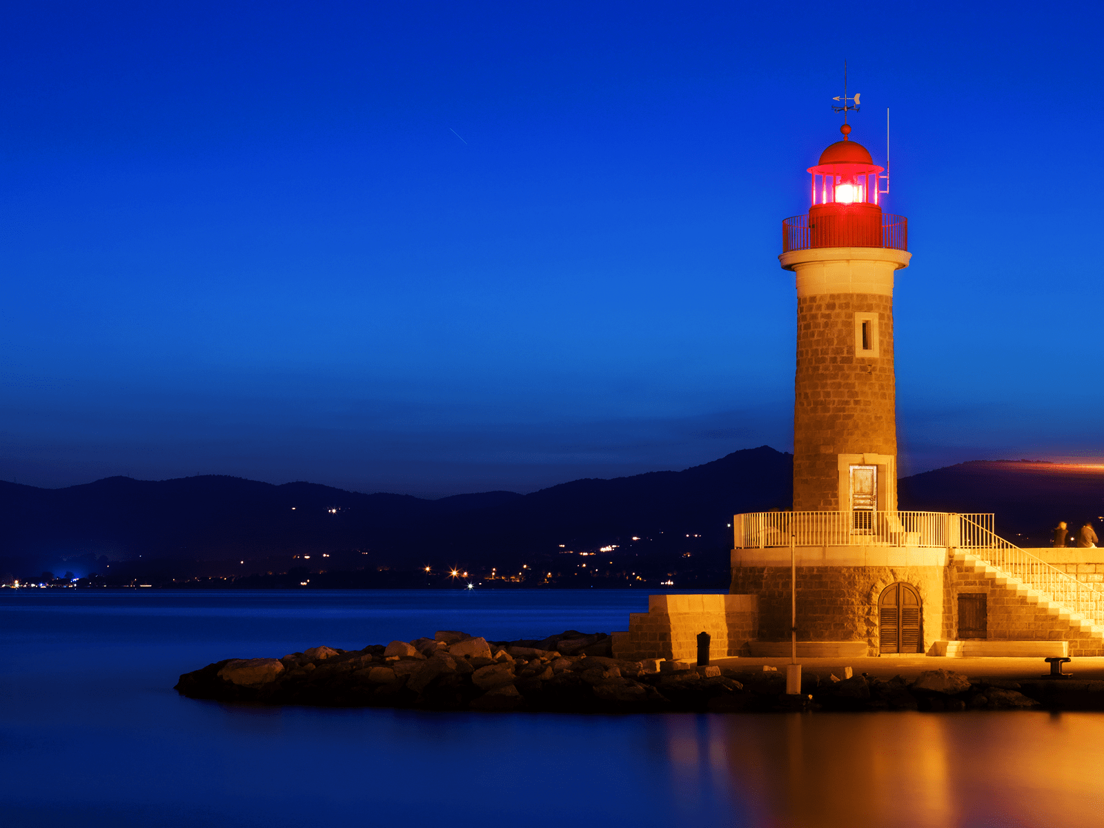 Lighthouse at Night Wallpapers - Top Free Lighthouse at Night ...