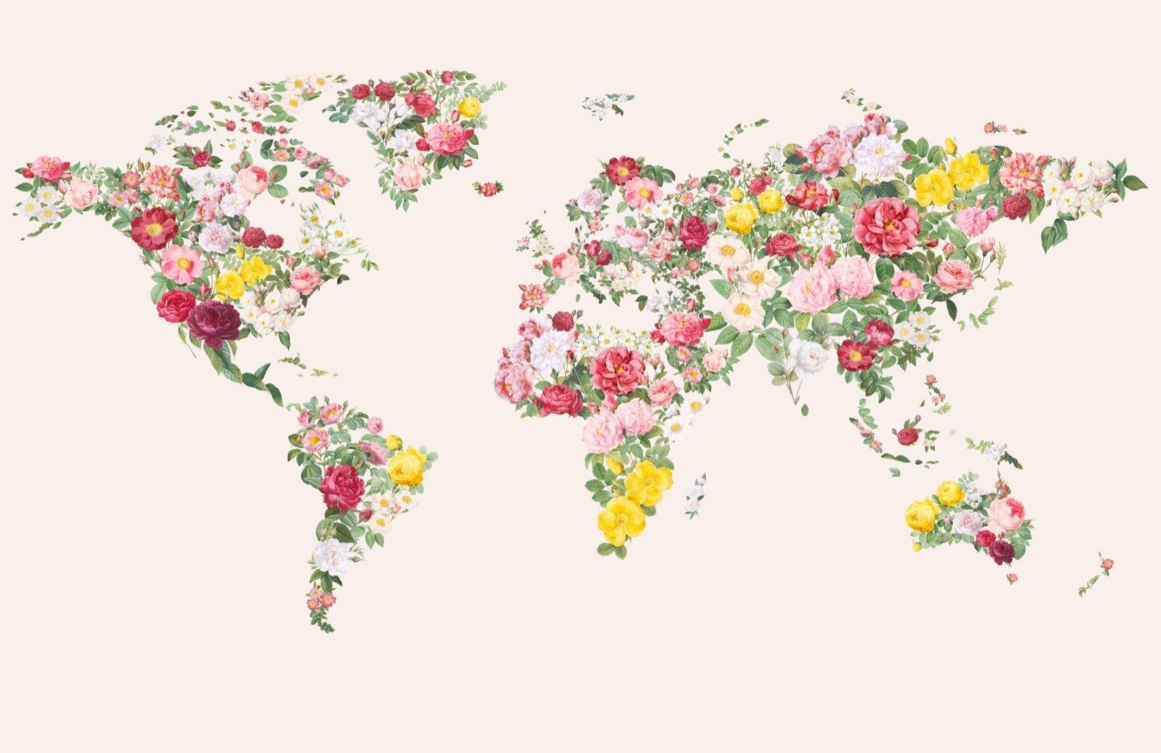 Cute World Map Wallpapers - Top Free Cute World Map Backgrounds ...