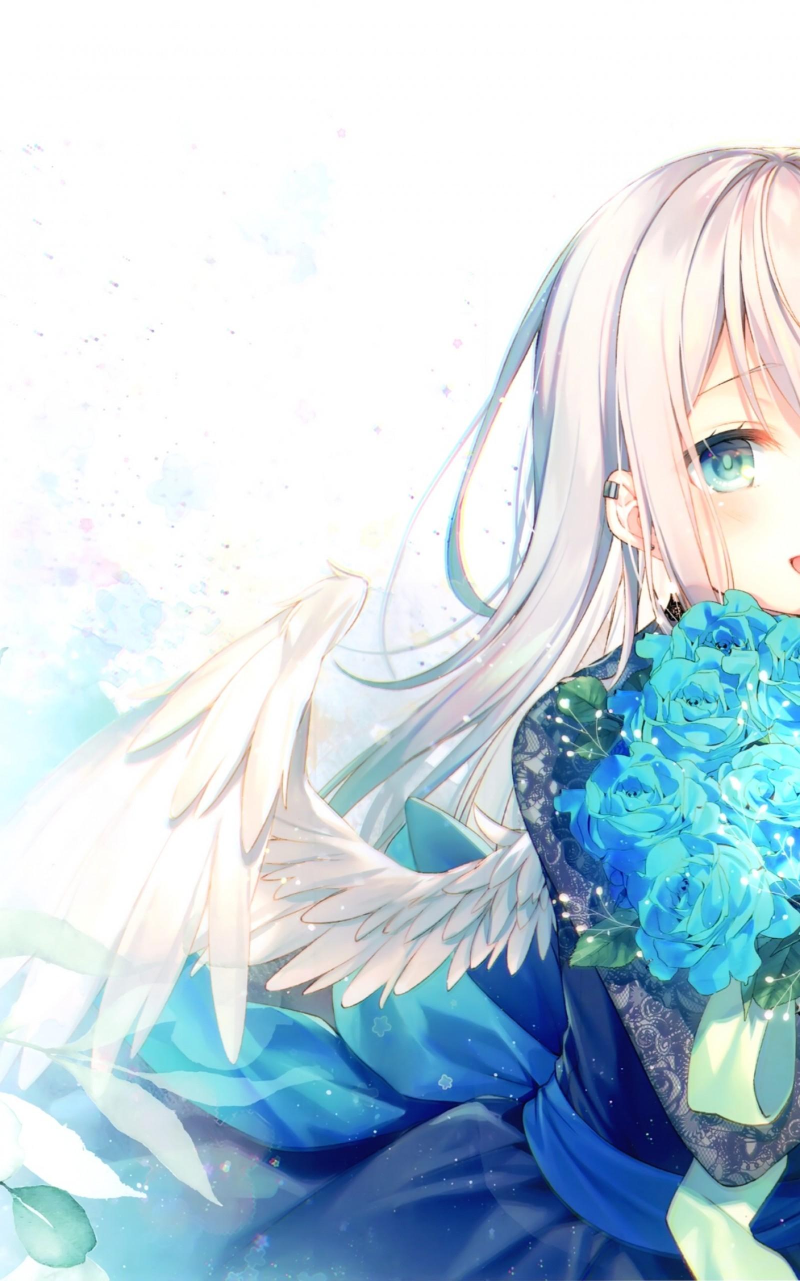 Cute Anime Girl Angel Wallpapers - Top Free Cute Anime Girl Angel ...