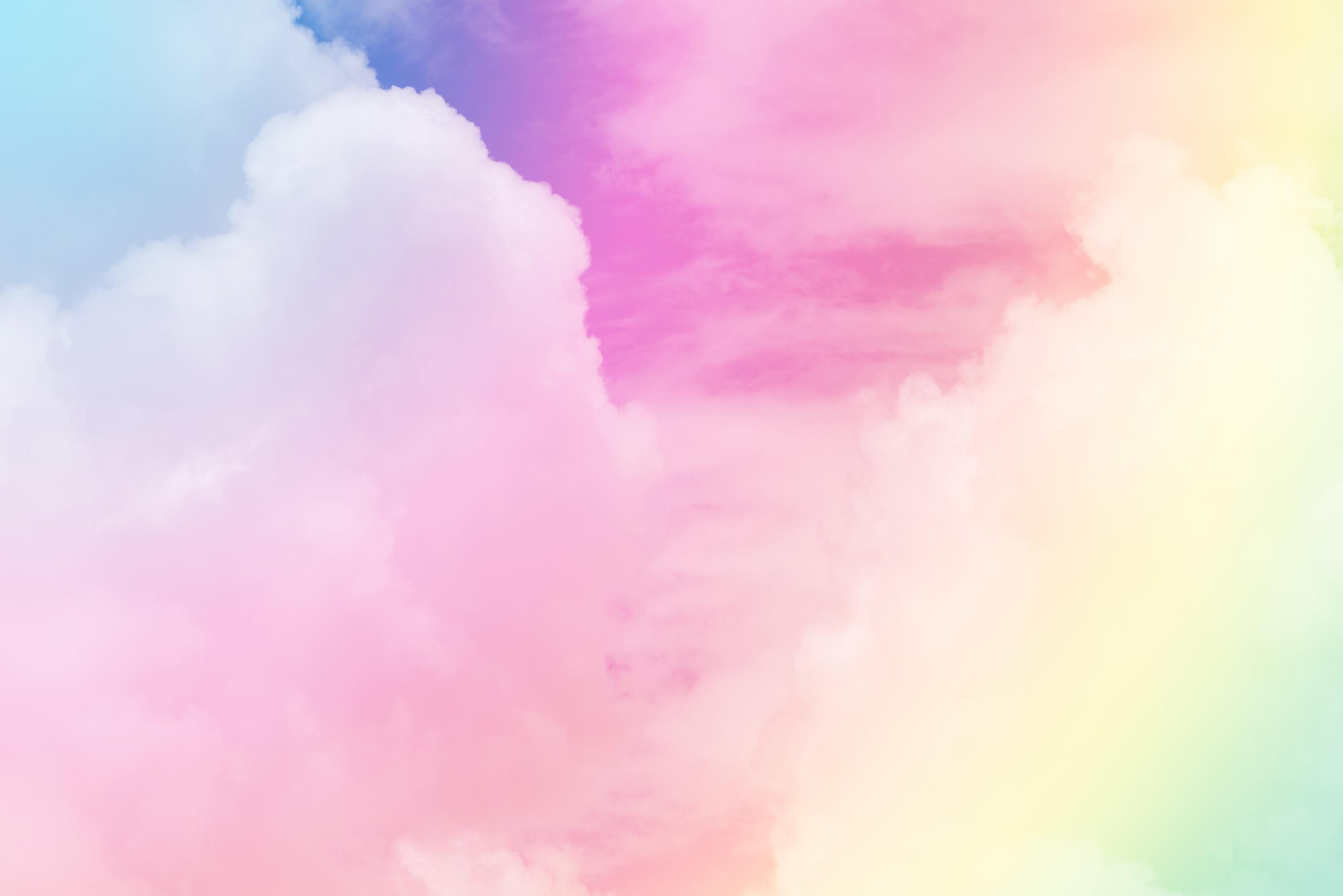 Pastel Clouds Desktop Wallpapers - Top Free Pastel Clouds Desktop ...