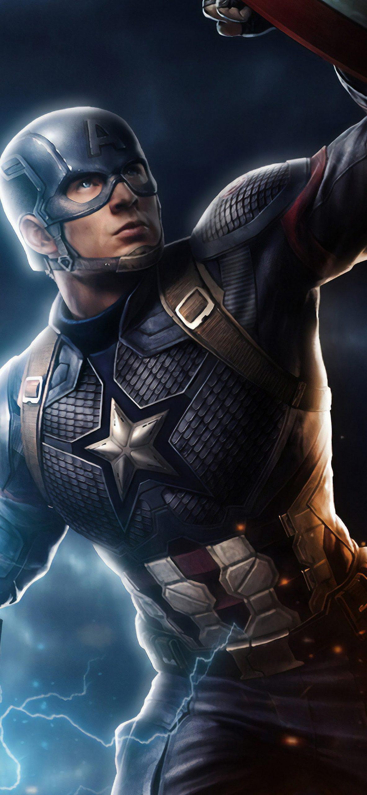 Captain America Portrait Wallpapers - Top Free Captain America Portrait ...