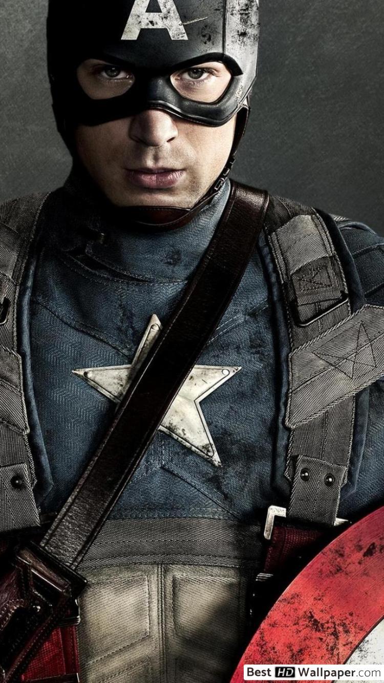 Captain America Portrait Wallpapers - Top Free Captain America Portrait ...