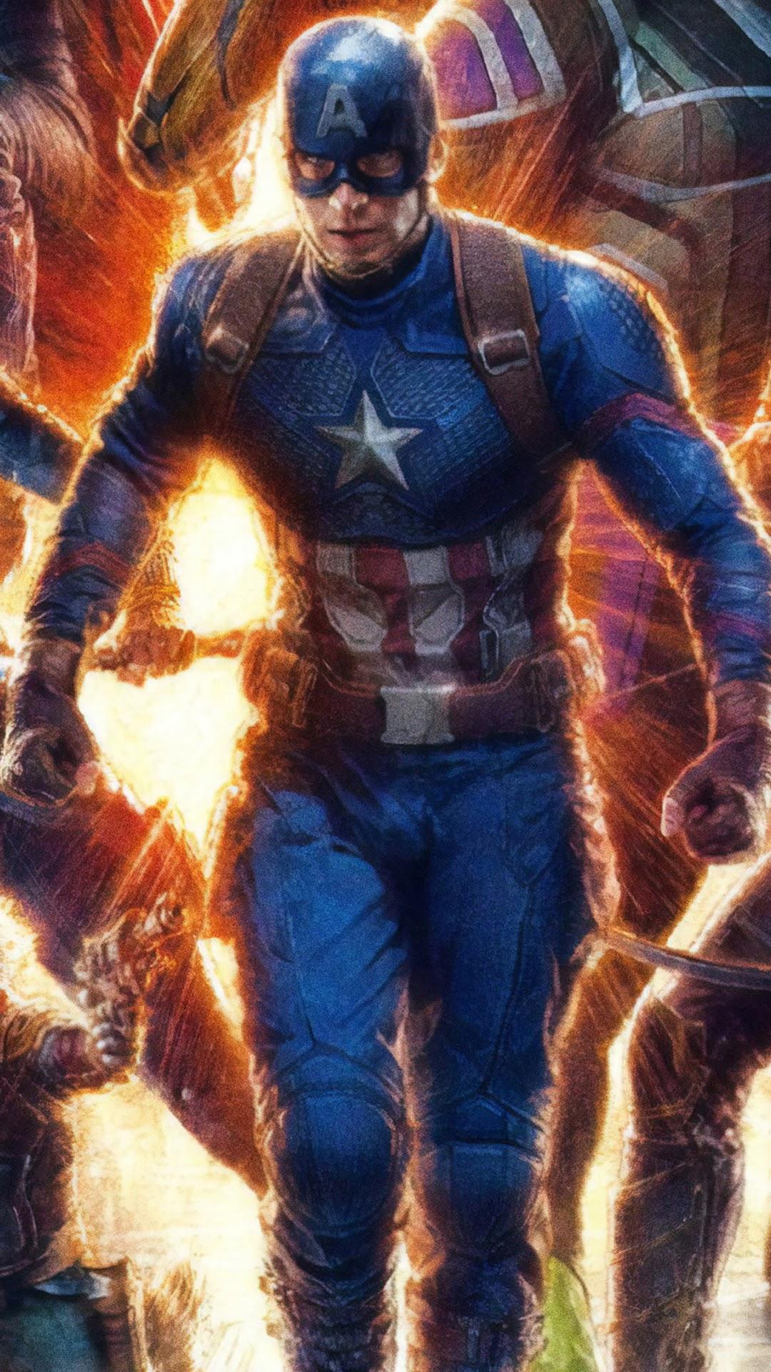 Captain America Portrait Wallpapers - Top Free Captain America Portrait ...