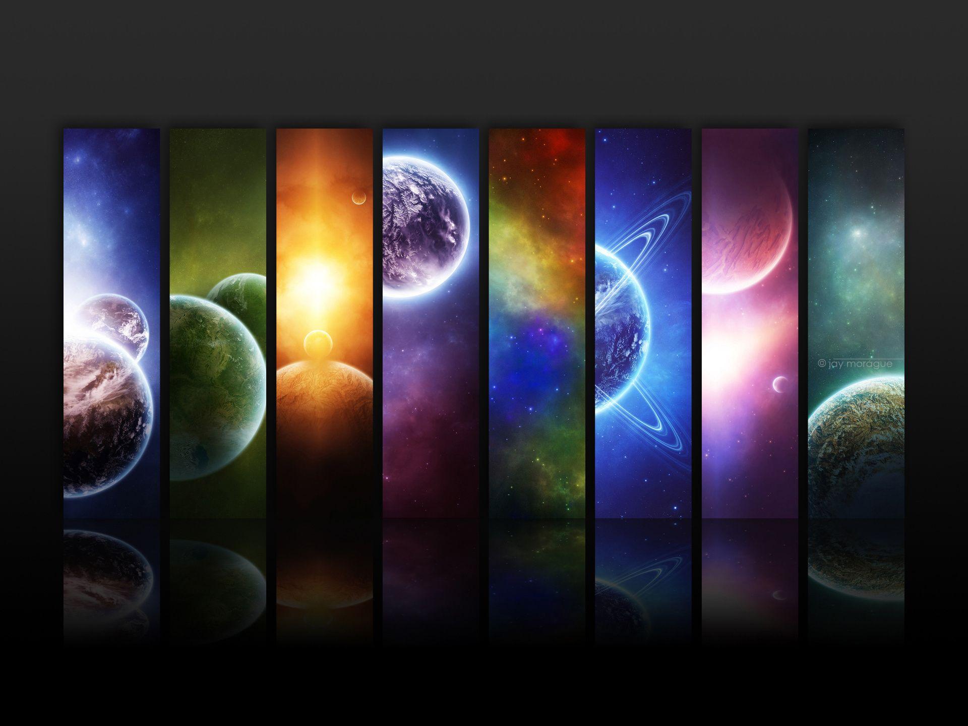 Rainbow Planet Wallpapers - Top Free Rainbow Planet Backgrounds ...